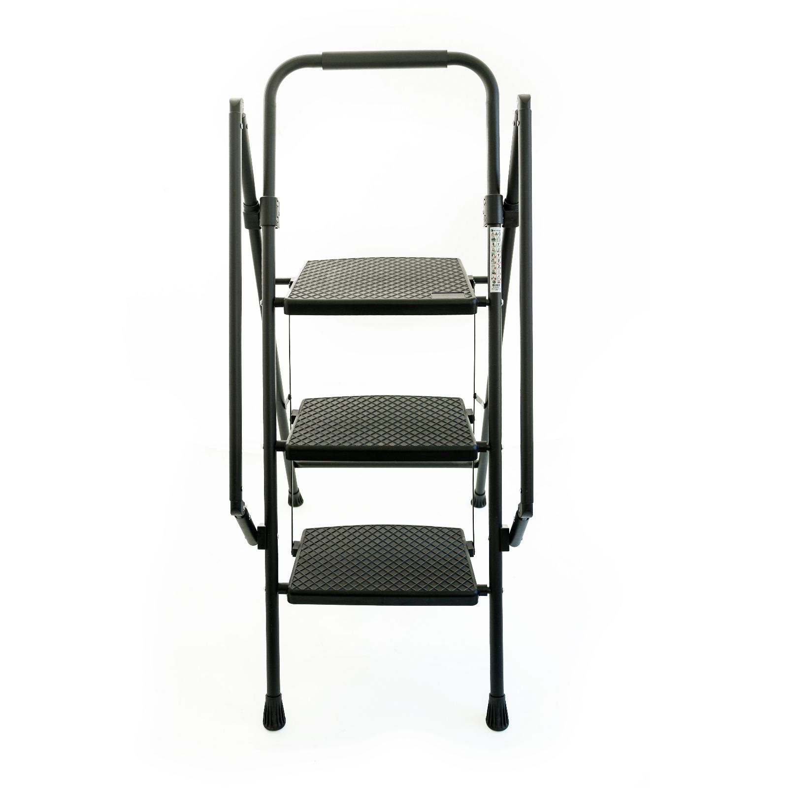 Outlet Buildcraft Step Ladder with Collapsible Hand Rail - QVC UK