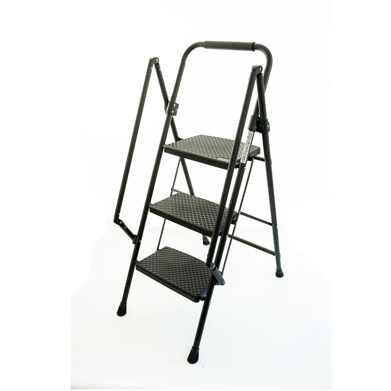 Outlet Buildcraft Step Ladder with Collapsible Hand Rail - QVC UK