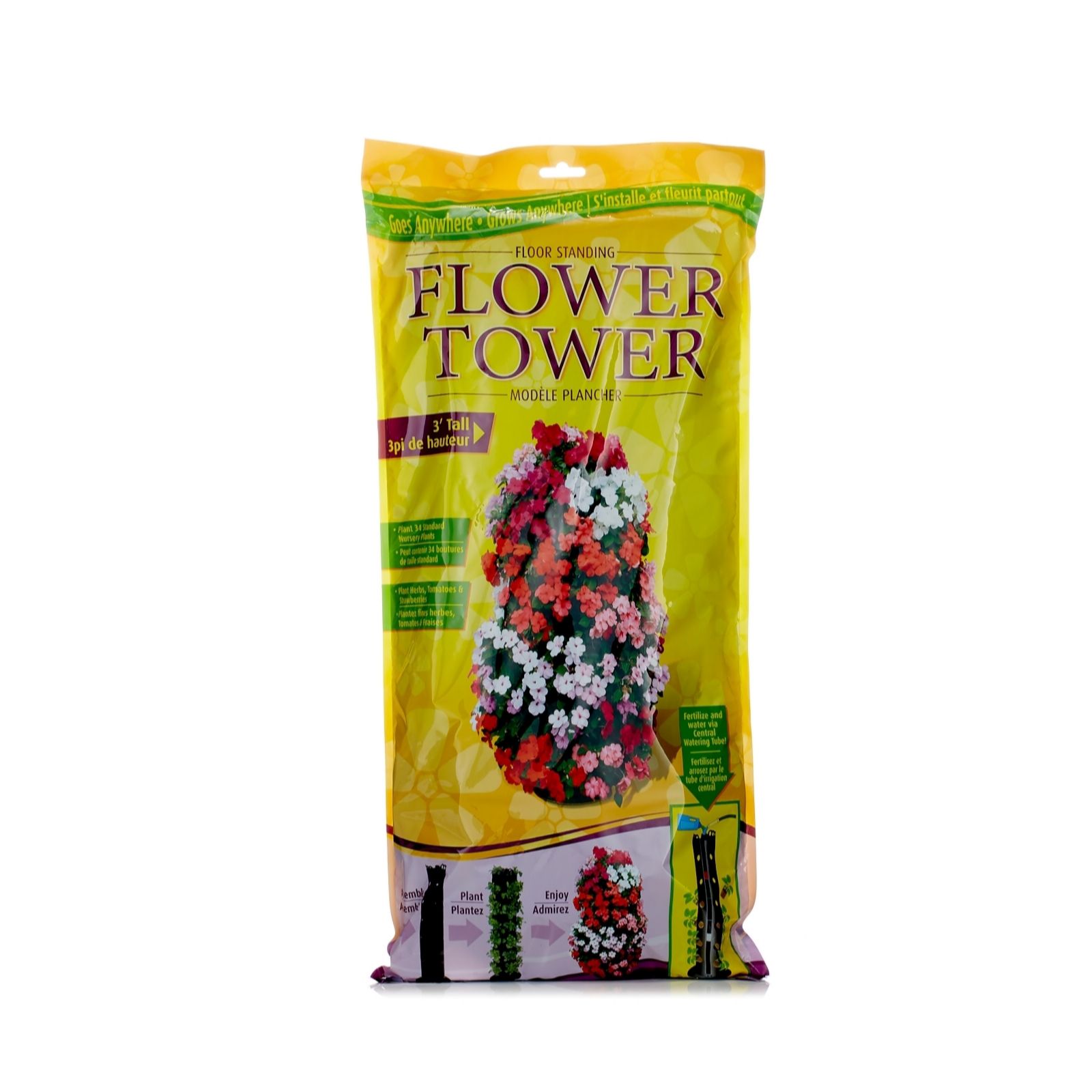 Outlet Flower Towers Set of 2 Floor Towers - QVC UK