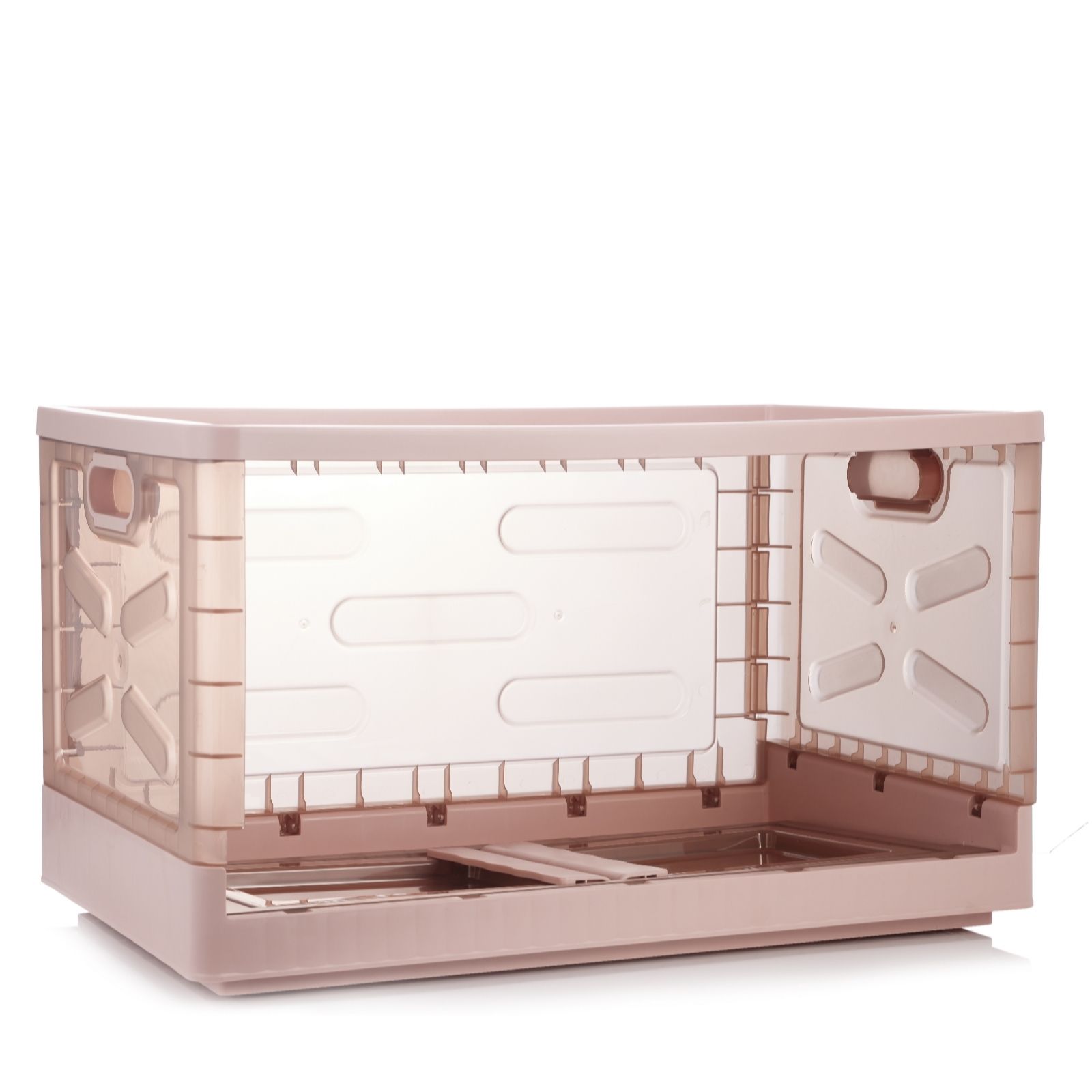 Outlet Set of 2 Foldable Collapsible 72L Storage Boxes - QVC UK