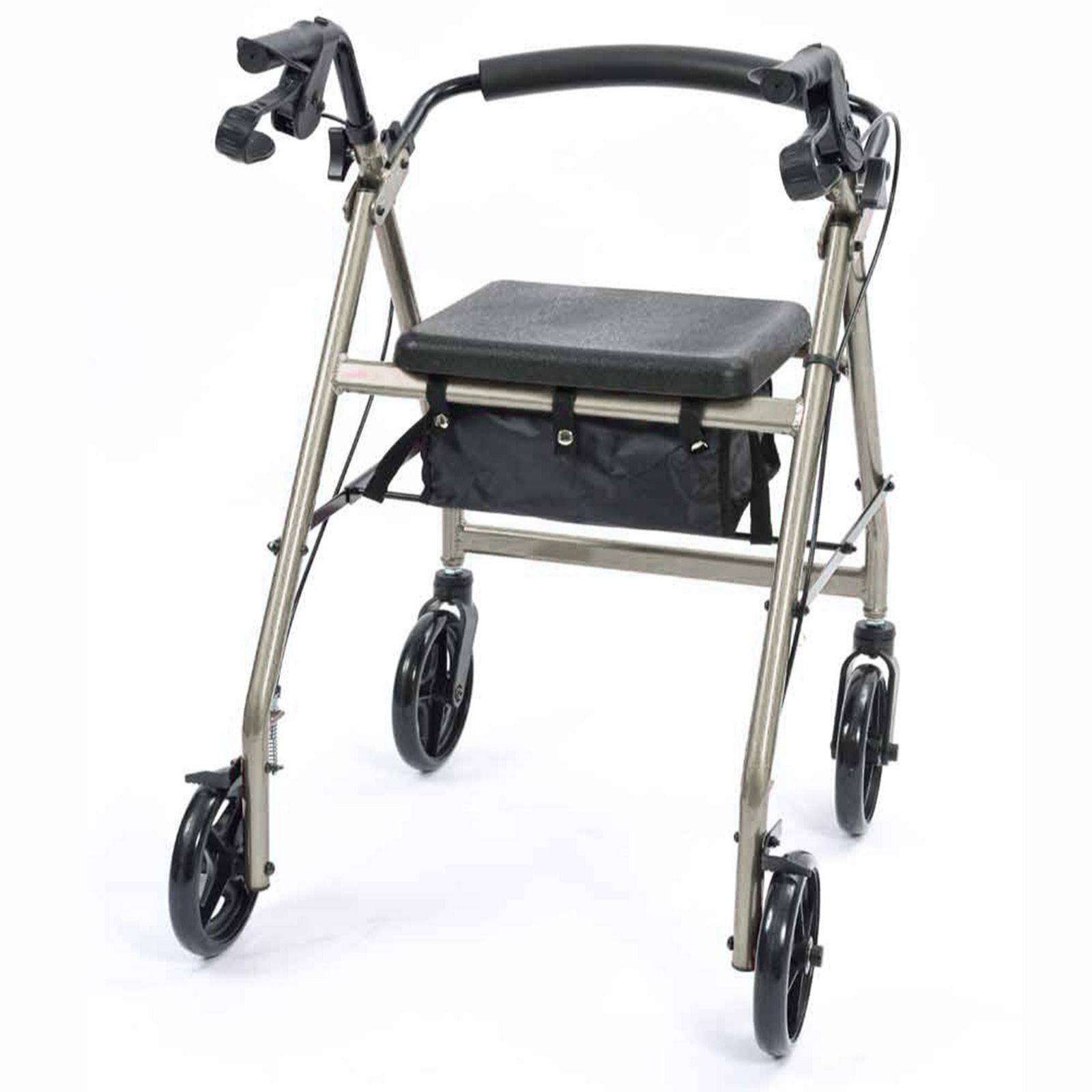 NRS Healthcare A-Series Lightweight 4 Wheel Rollator - QVC UK