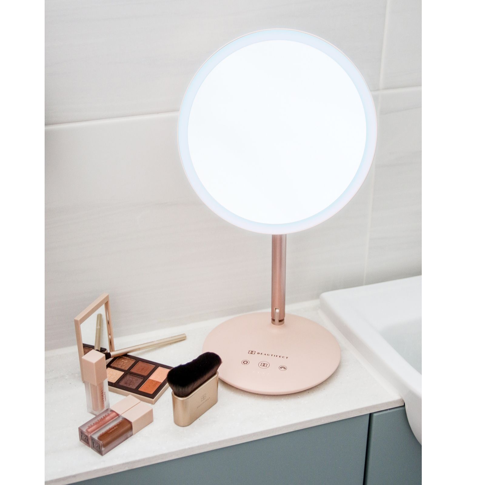 Beautifect Glow Flex Zoom Mirror - QVC UK