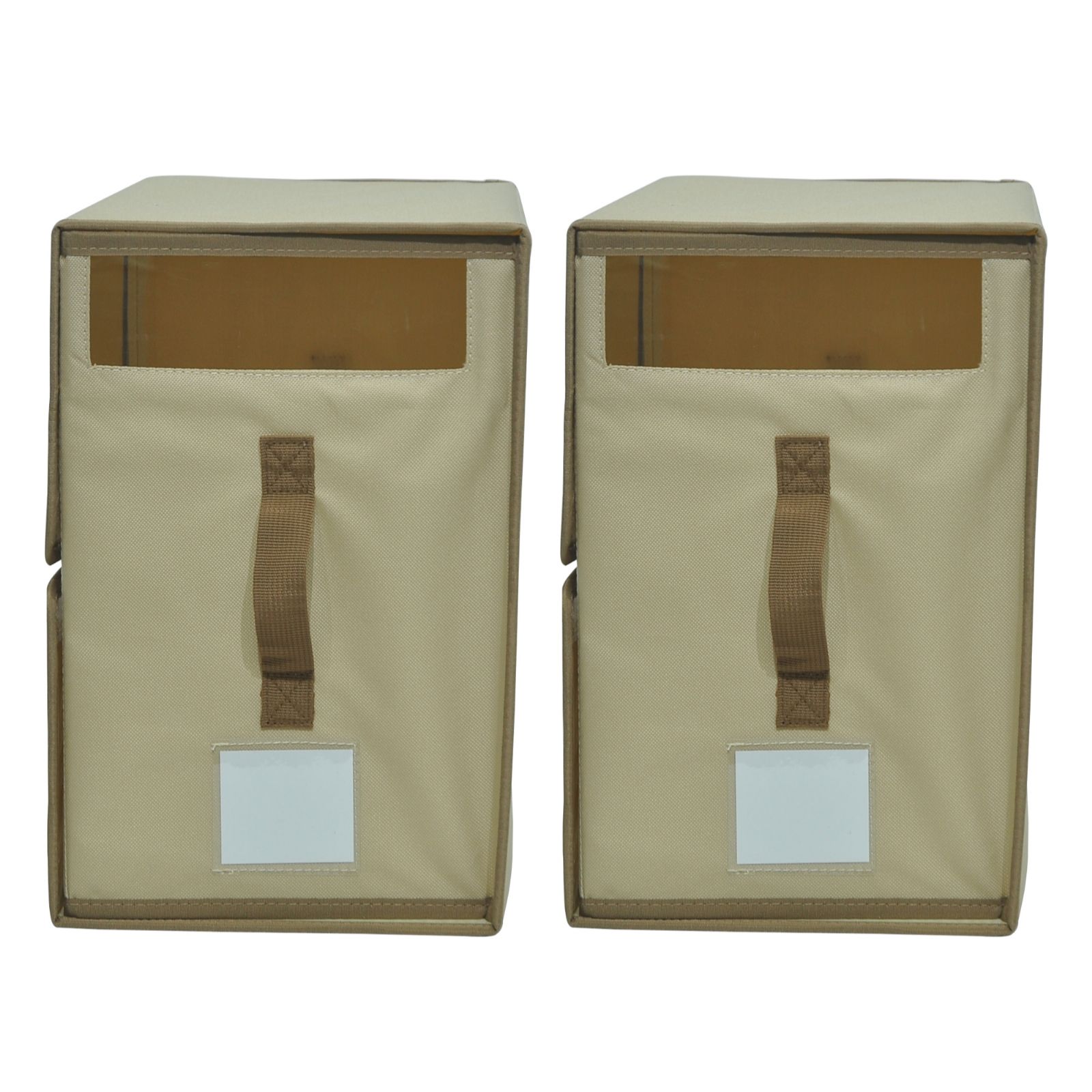 Organised Options Set of 2 Collapsible 13.5L Storage Boxes - QVC UK