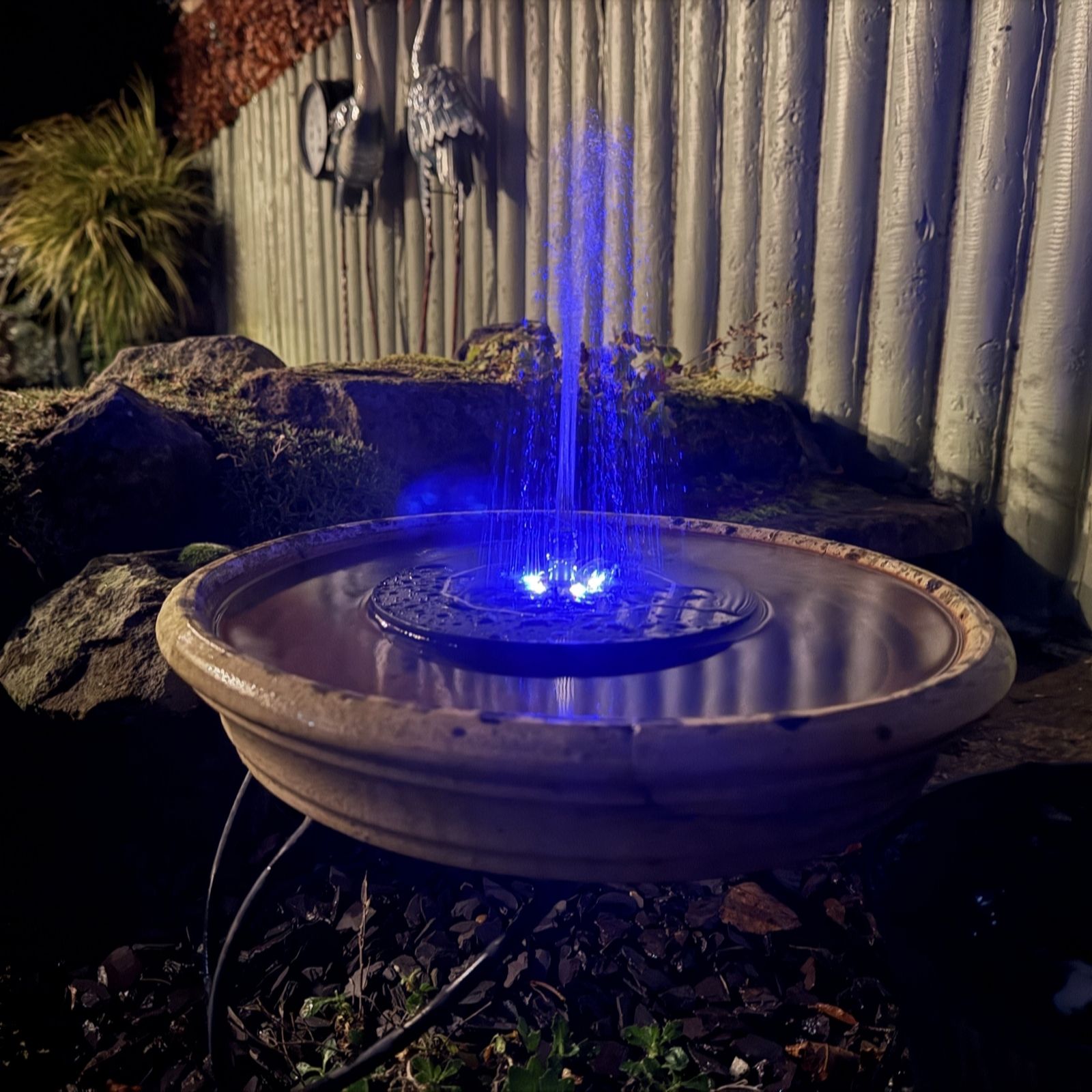 Outlet SFIXX Solar Water Fountain with Remote - QVC UK