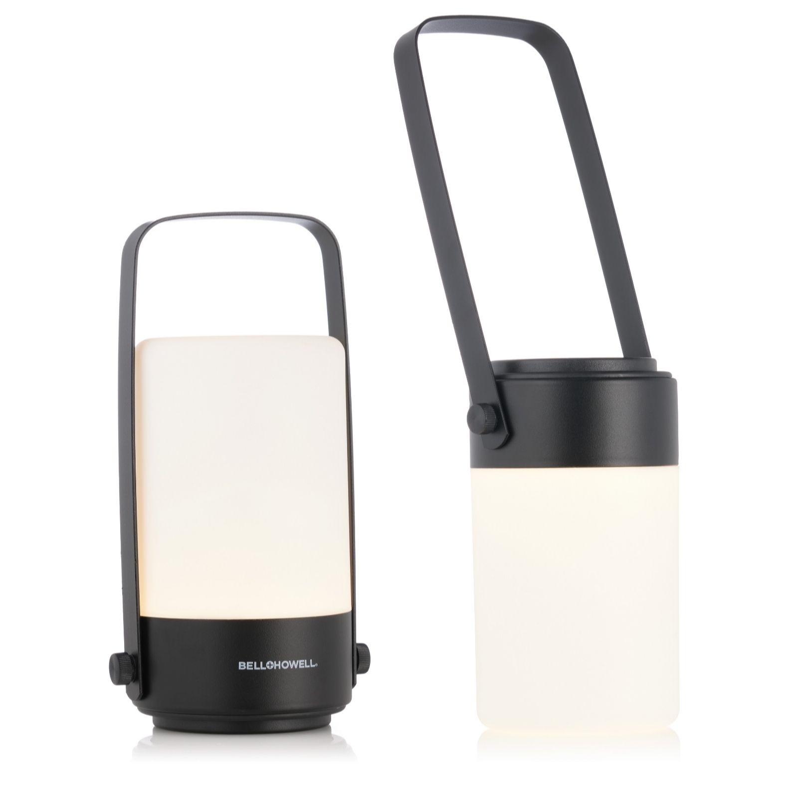 Outlet Bell & Howell Set of 2 Metal Lantern & Table Lamps - QVC UK