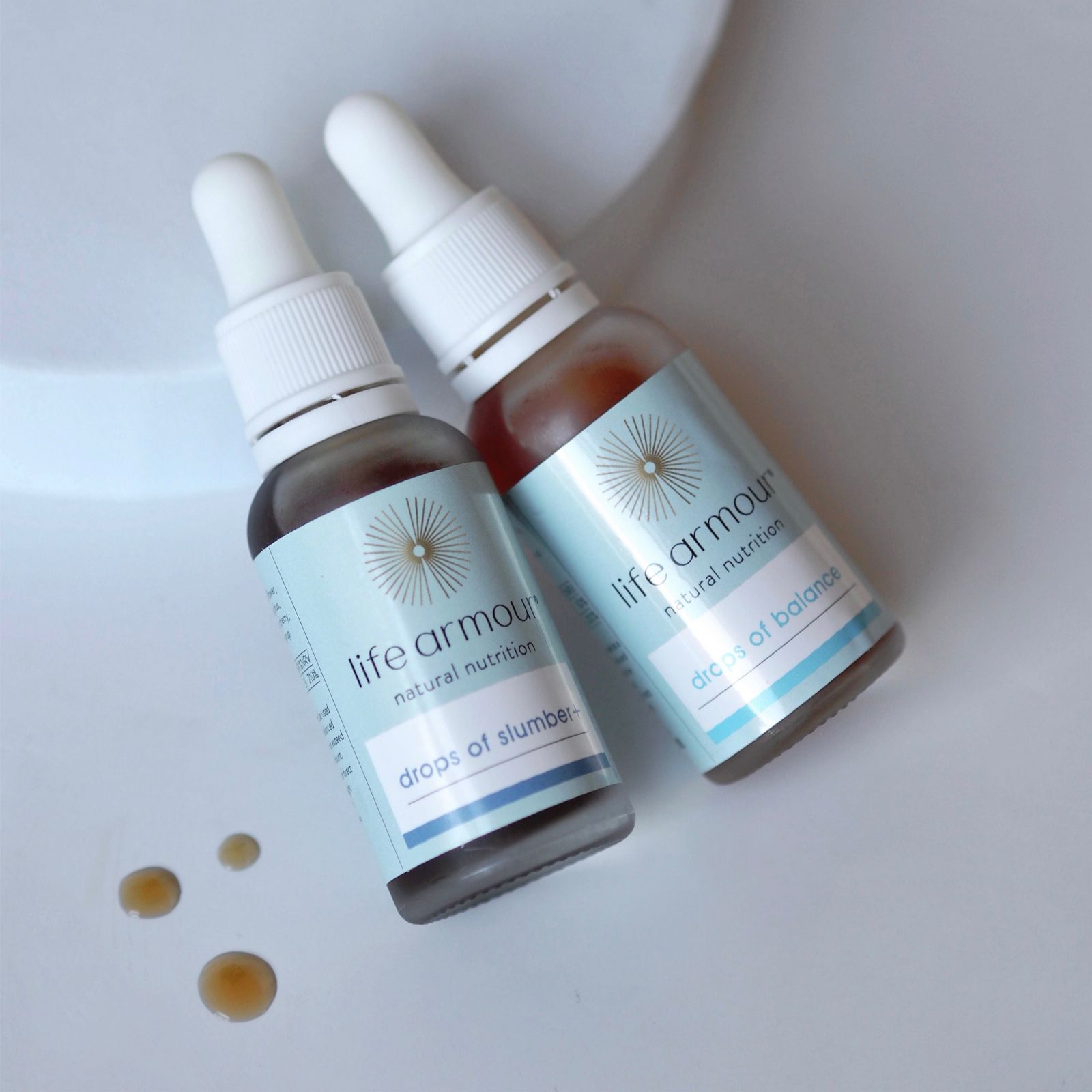 Life Armour Drops of Slumber+ & Drops of Balance 30ml Duo - QVC UK