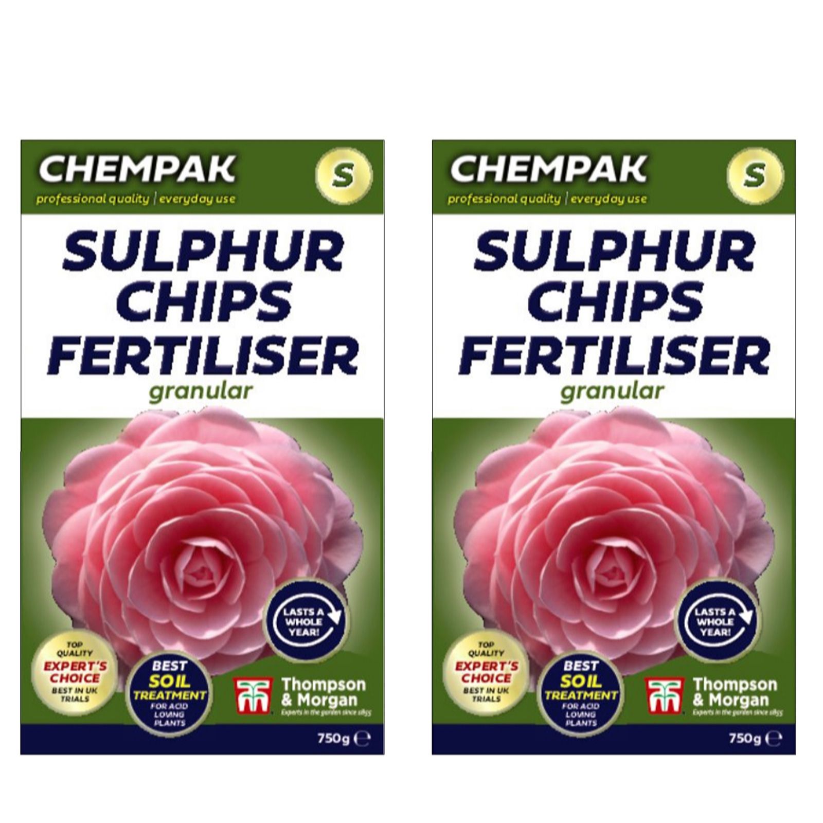Chempak Sulphur 750g x 2 - QVC UK