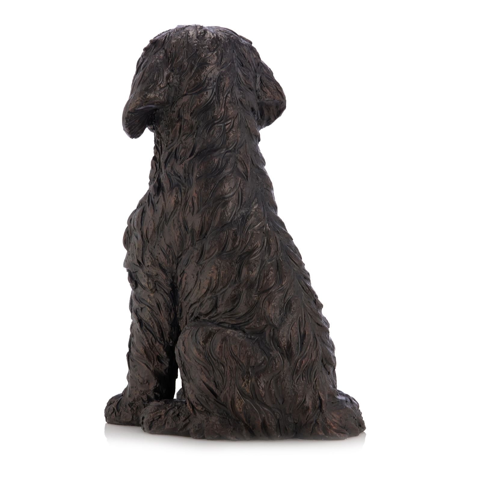 Outlet Garden Reflections Ziggy the Cockapoo Dog Sculpture - QVC UK