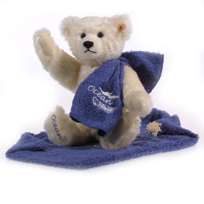 Steiff Collectable Limited Edition Ocean Bear - QVC UK