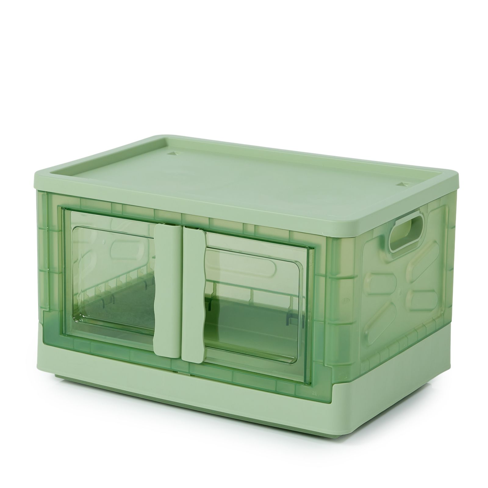 Organised Options Set of 3 42L Collapsible Storage Boxes - QVC UK