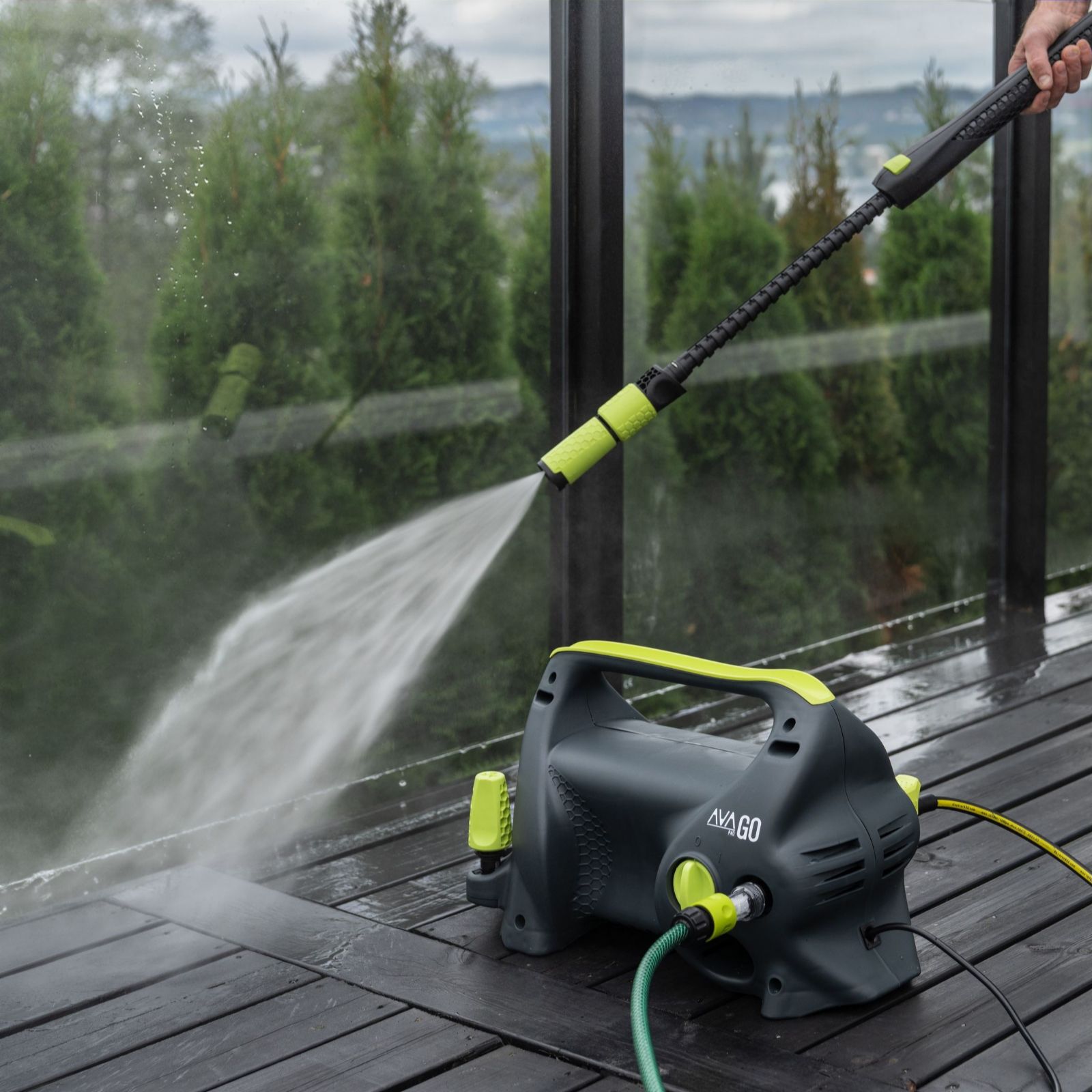 AVA Go P40 Xtra Large Pressure Washer with Additional Accessories - QVC UK