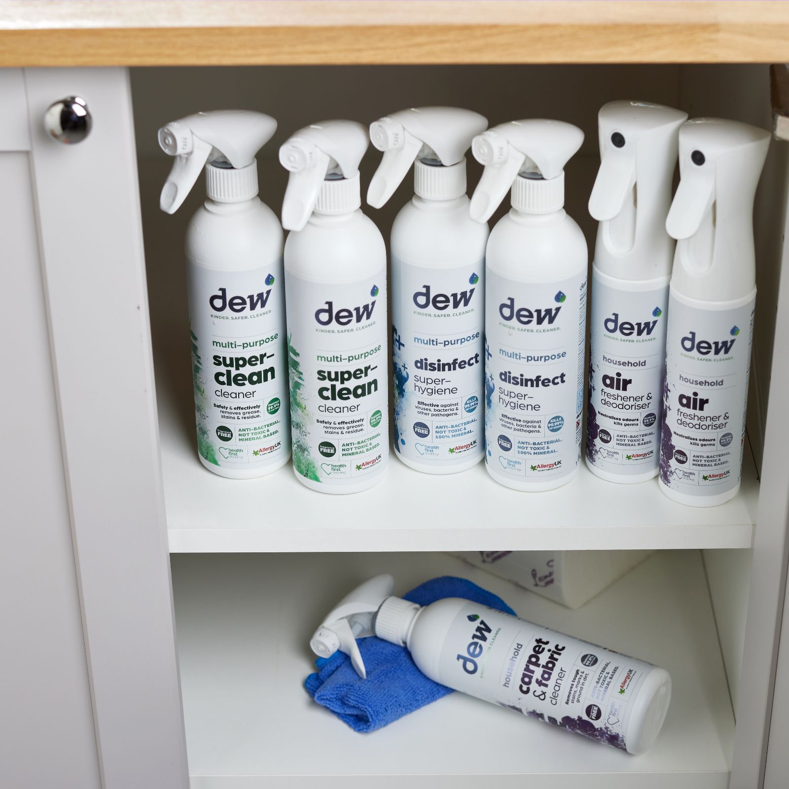 Dew 7 Piece Household Cleaning Collection - QVC UK