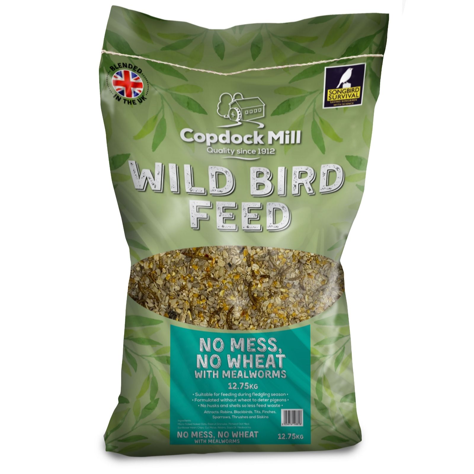 Copdock Mills Seasonal Attraction Birdfood 12.75KG - QVC UK