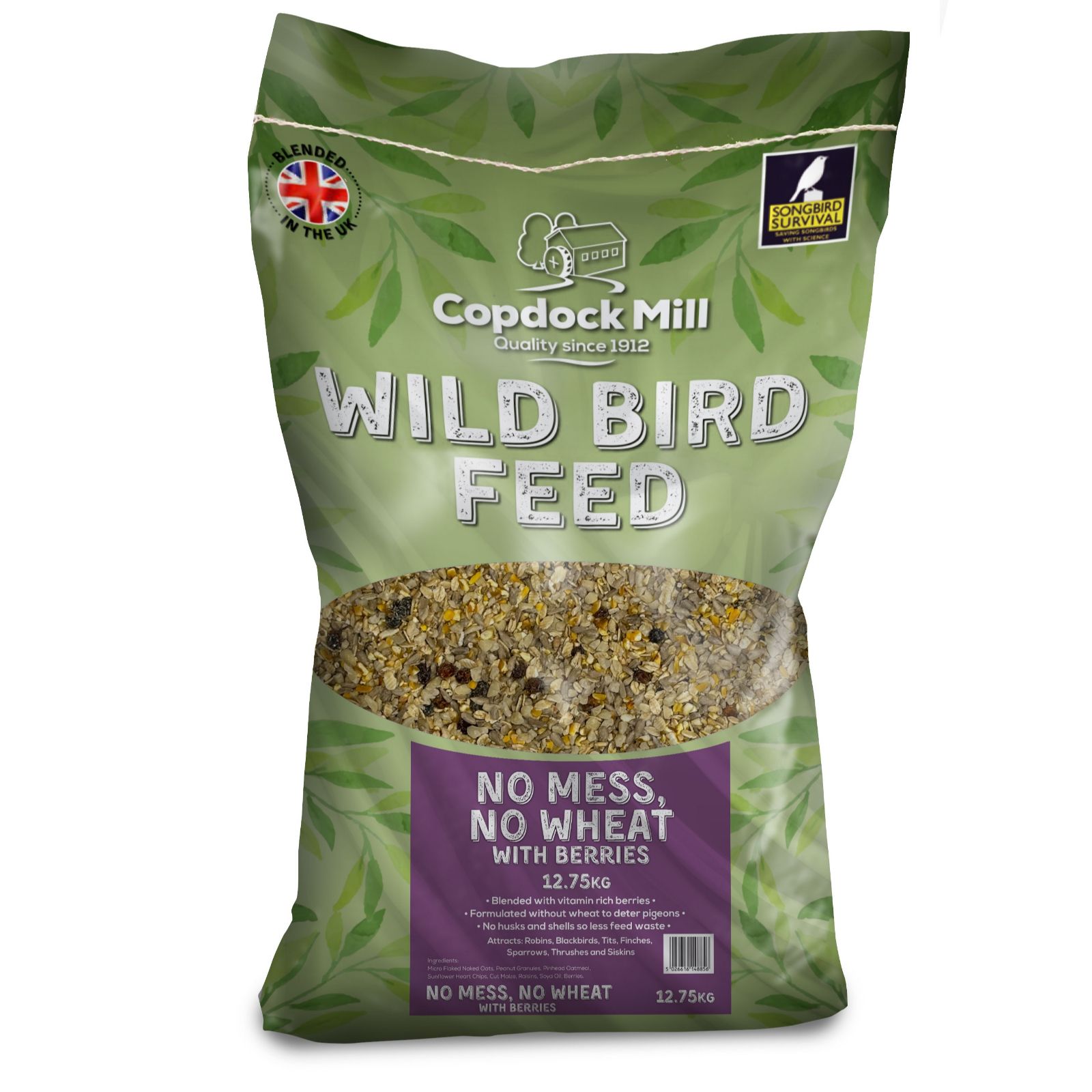 Copdock Mills Seasonal Attraction Birdfood 12.75KG - QVC UK