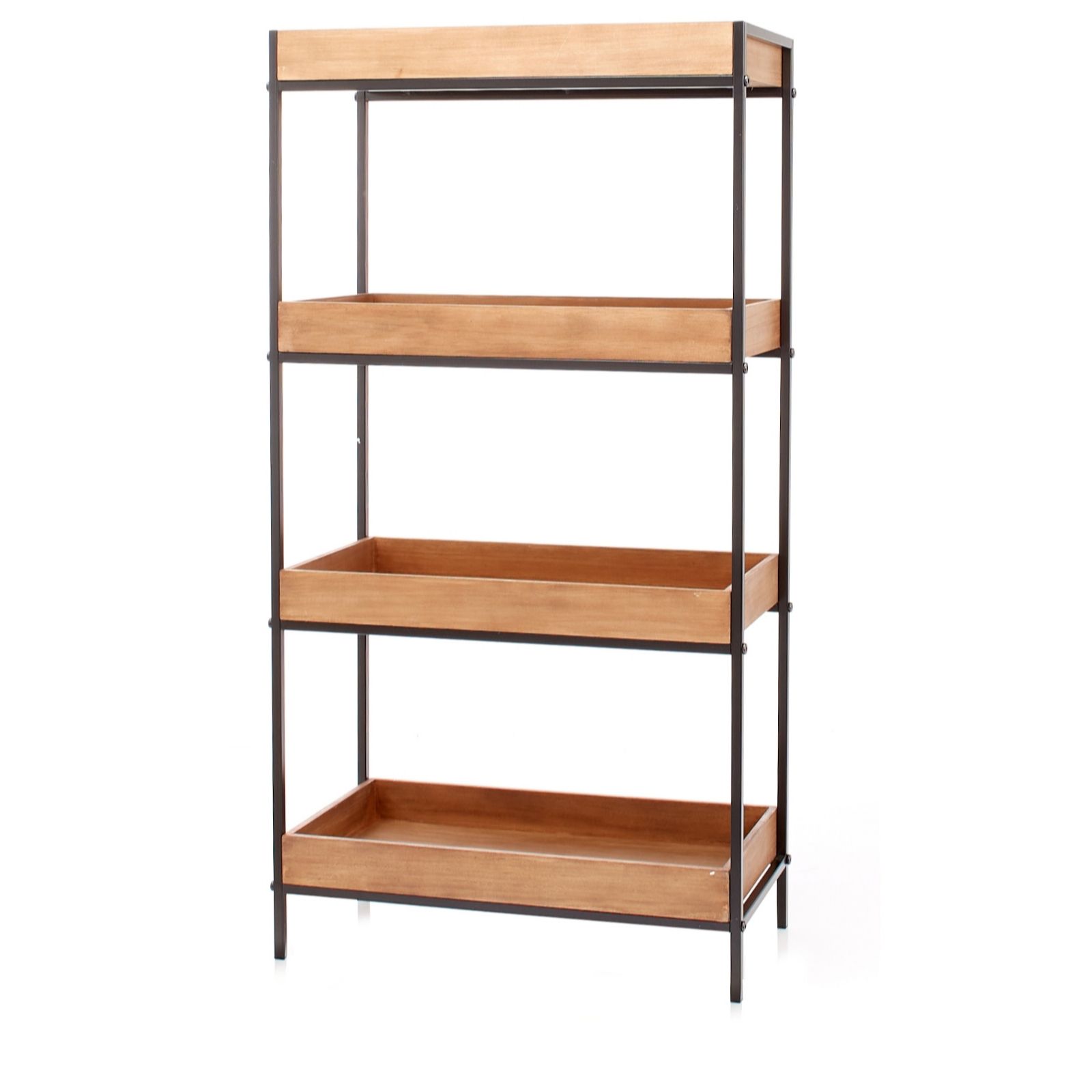 Outlet MyHome Stories 4 Tier Shelving Unit - QVC UK