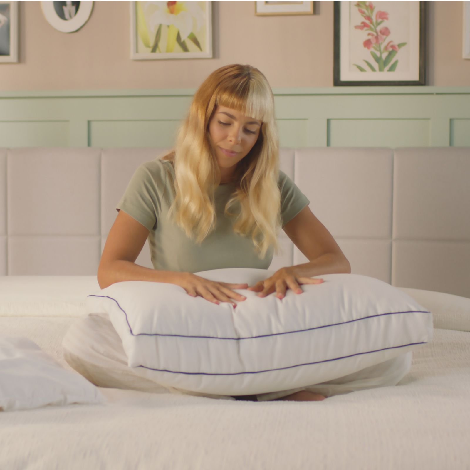 Emma Microfibre Pillow Pair - QVC UK