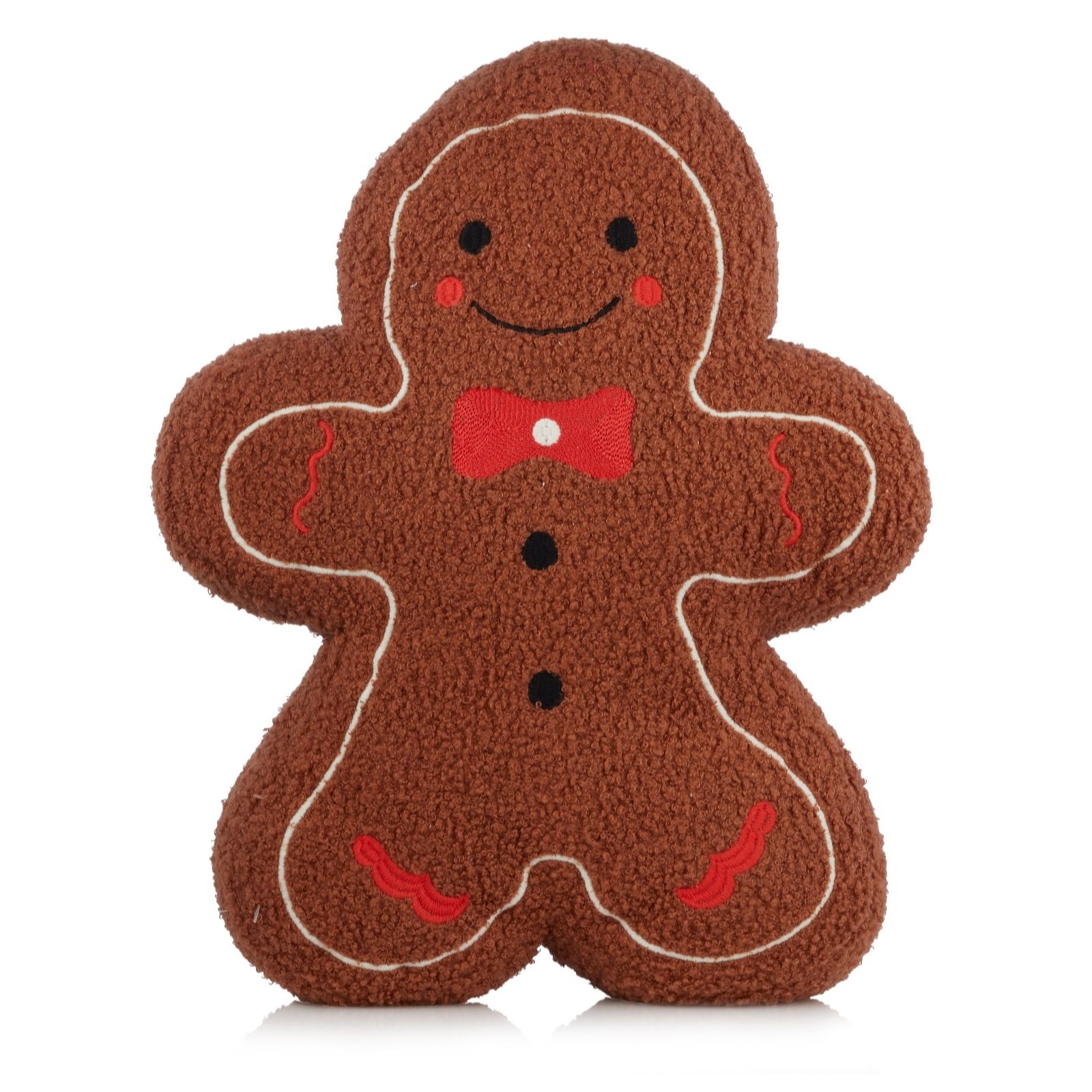 Home Stories Gingerbread Boucle Soft Cushion - QVC UK