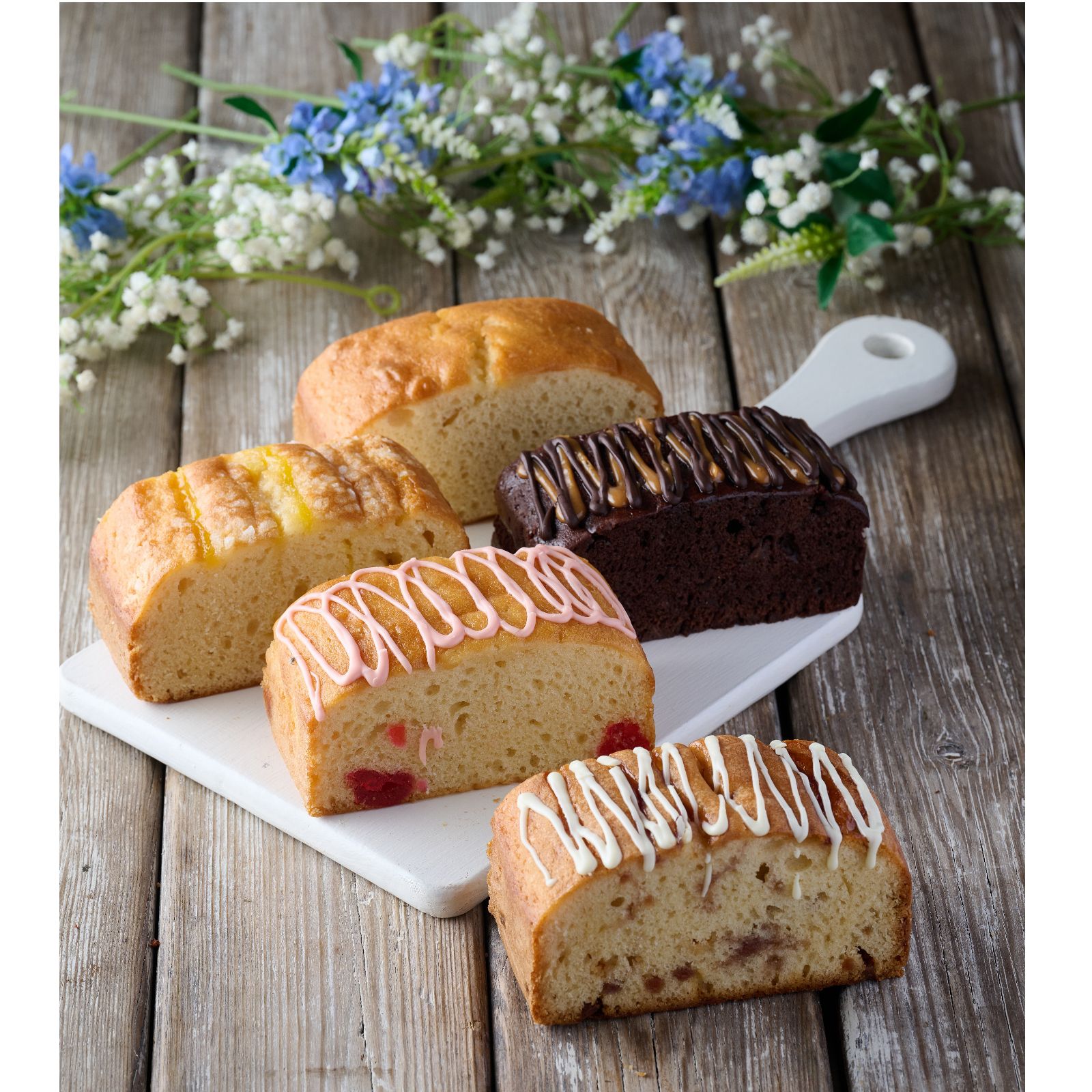 The Original Cake Company 5 Piece Summer Slab Collection - QVC UK