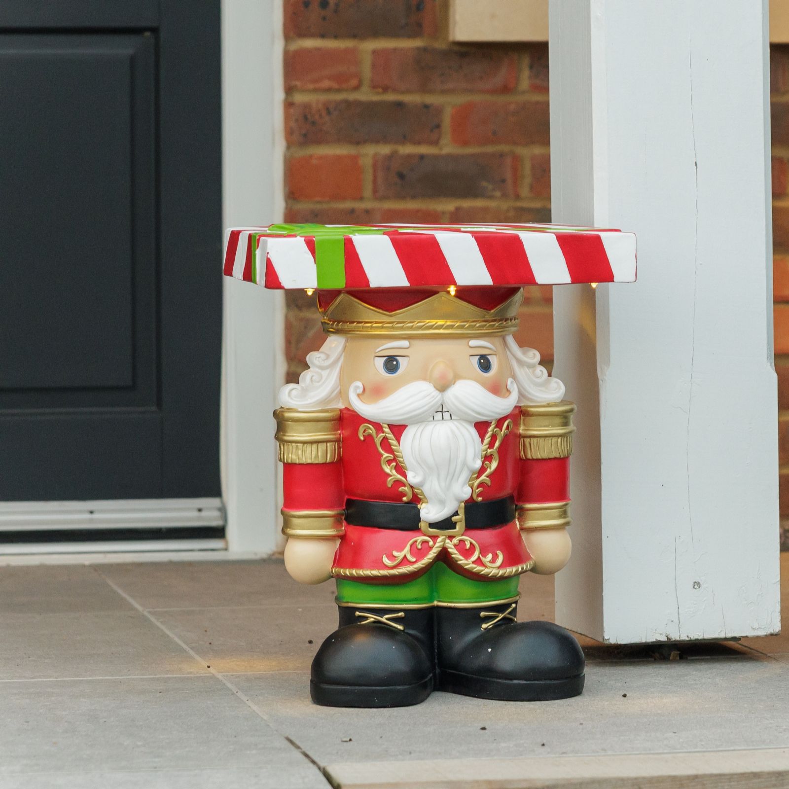 Santa Express Nutcracker Side Table - QVC UK