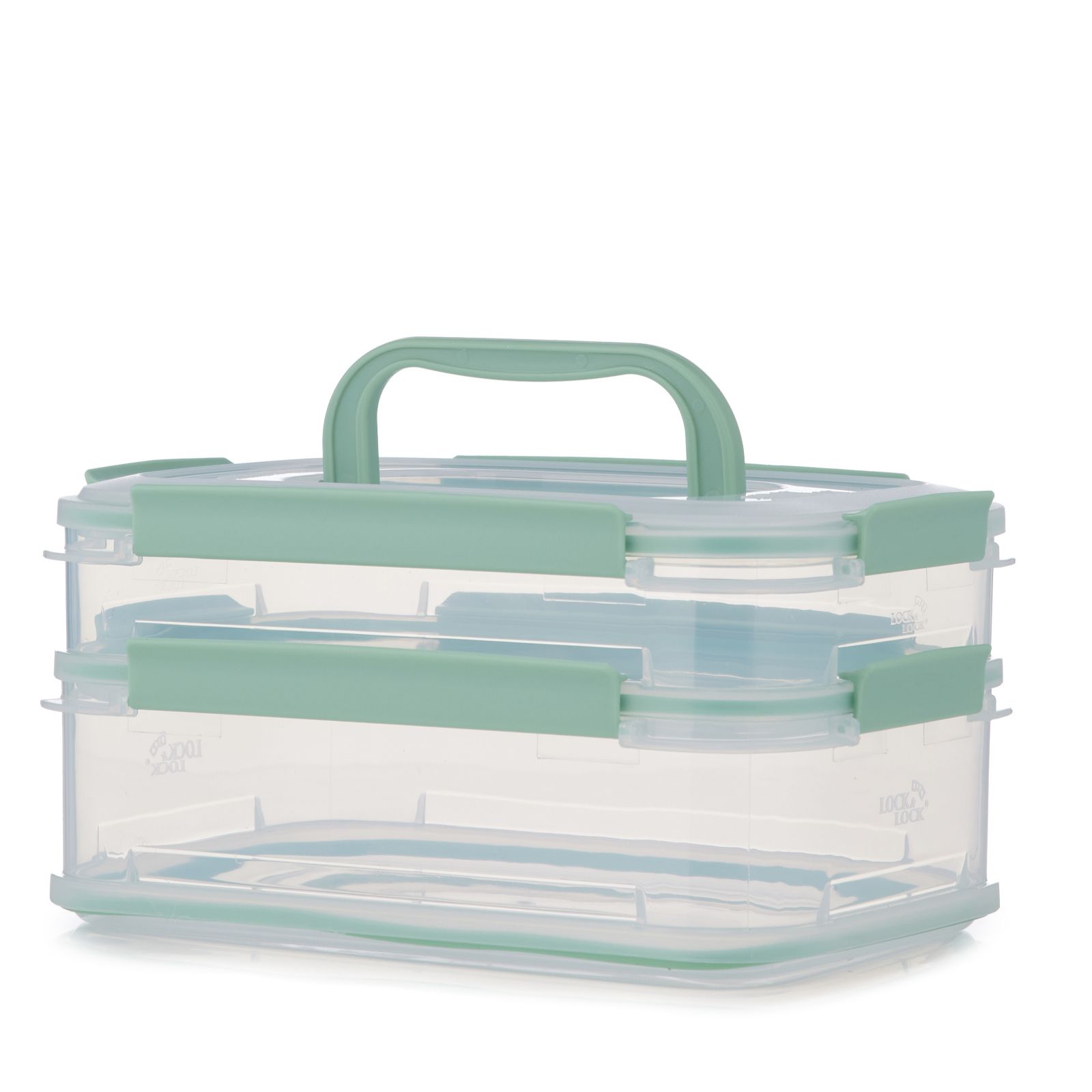 Outlet Lock & Lock Set of 3 Multi Lock Carry Containers - QVC UK