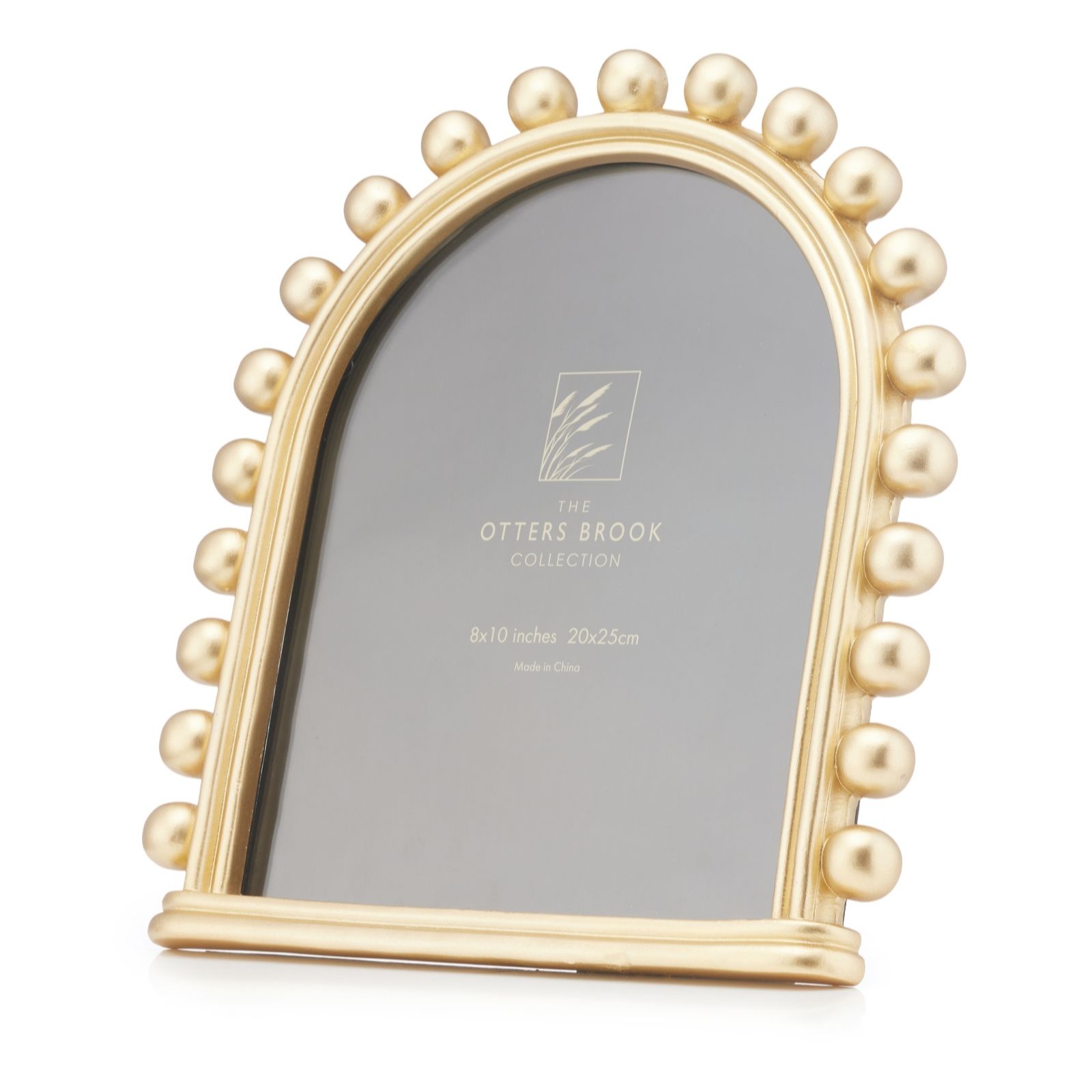 Outlet Otters Brook Gold Bead Photo Frame - QVC UK