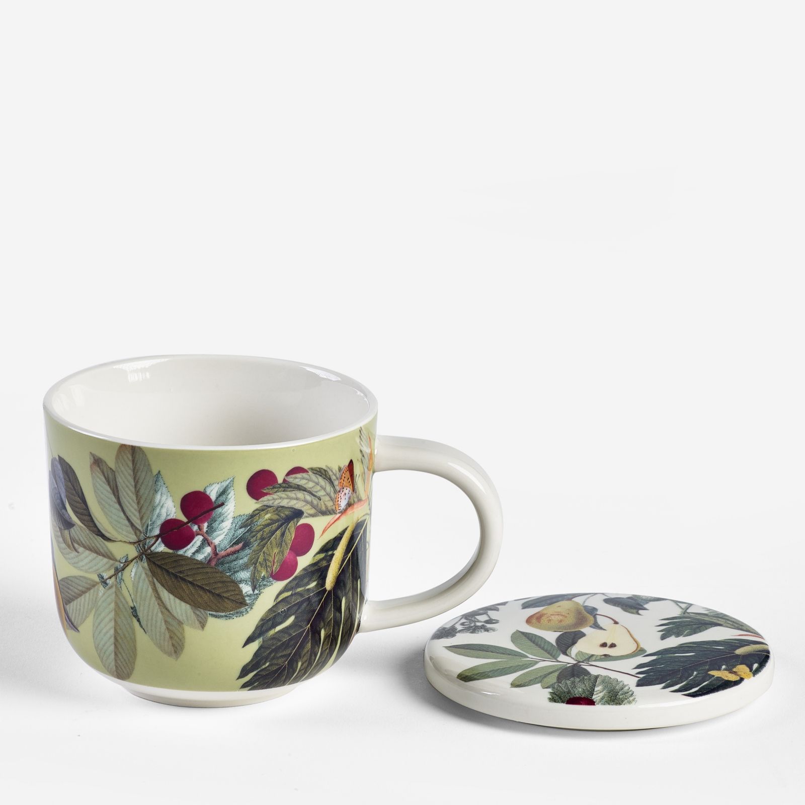 Kew Bloom Mug And Coaster Set - QVC UK