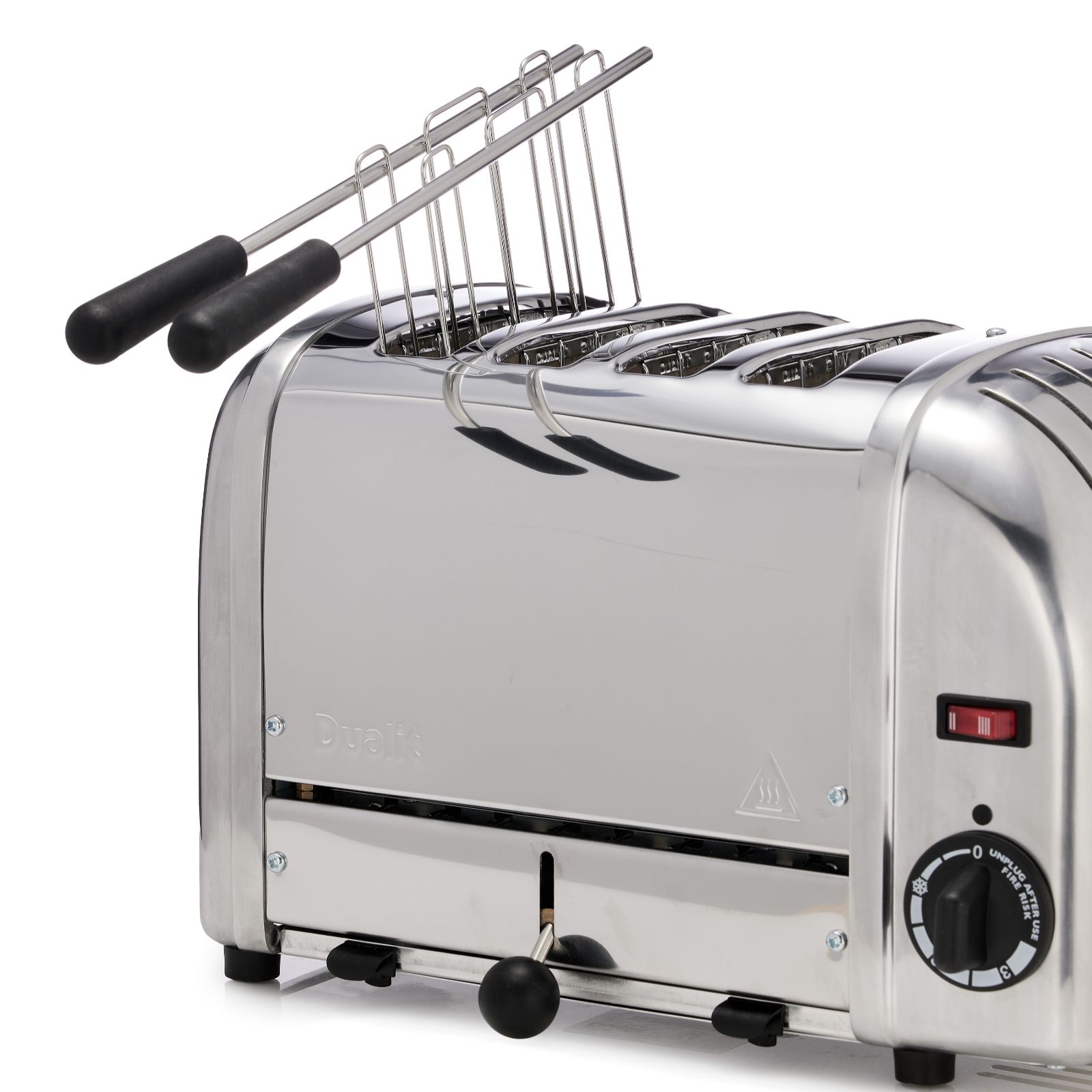 Dualit 4 Slice Classic Toaster with Sandwich Cage - QVC UK