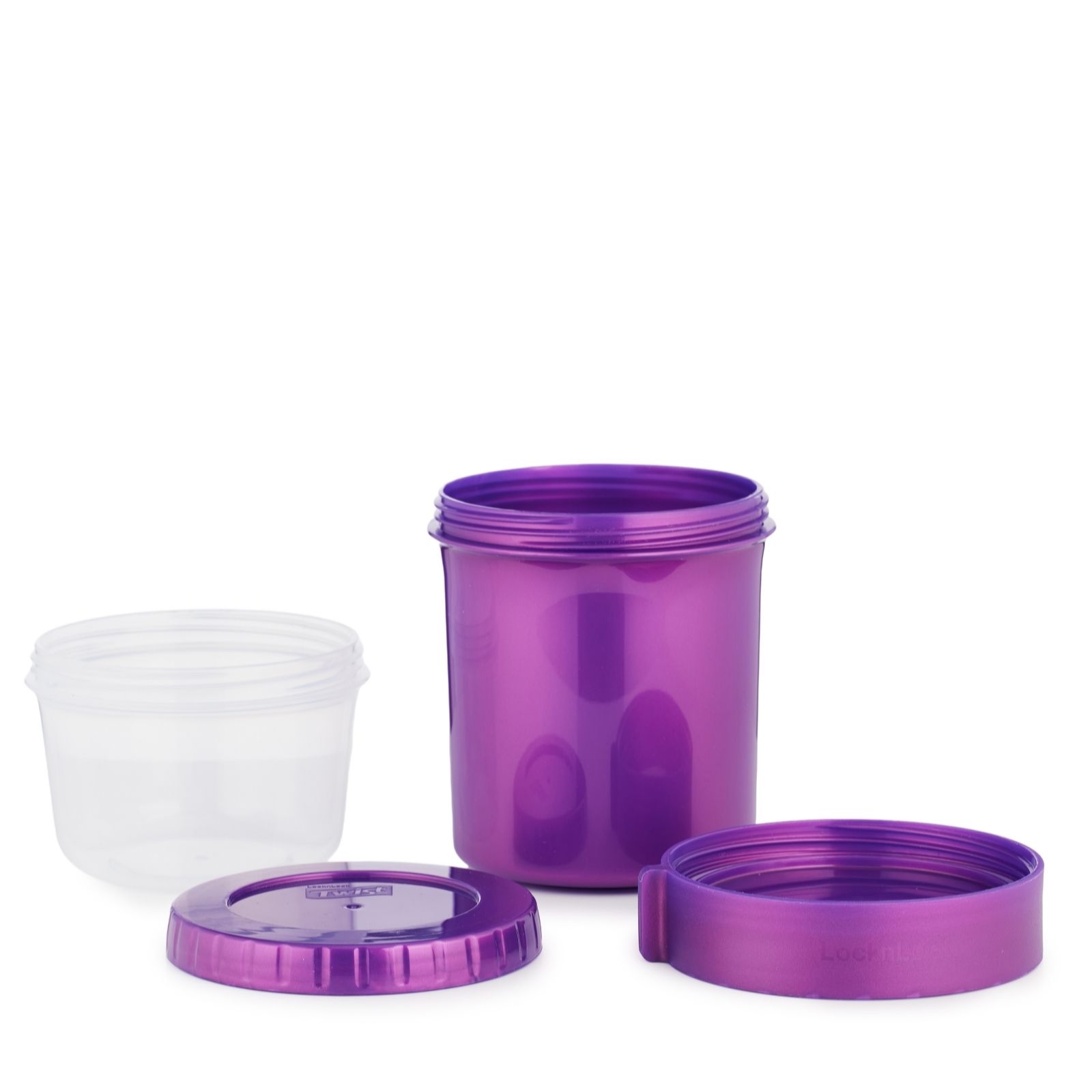 Outlet Lock & Lock Set of 2 Snack Boxes & Yoghurt Pots - QVC UK