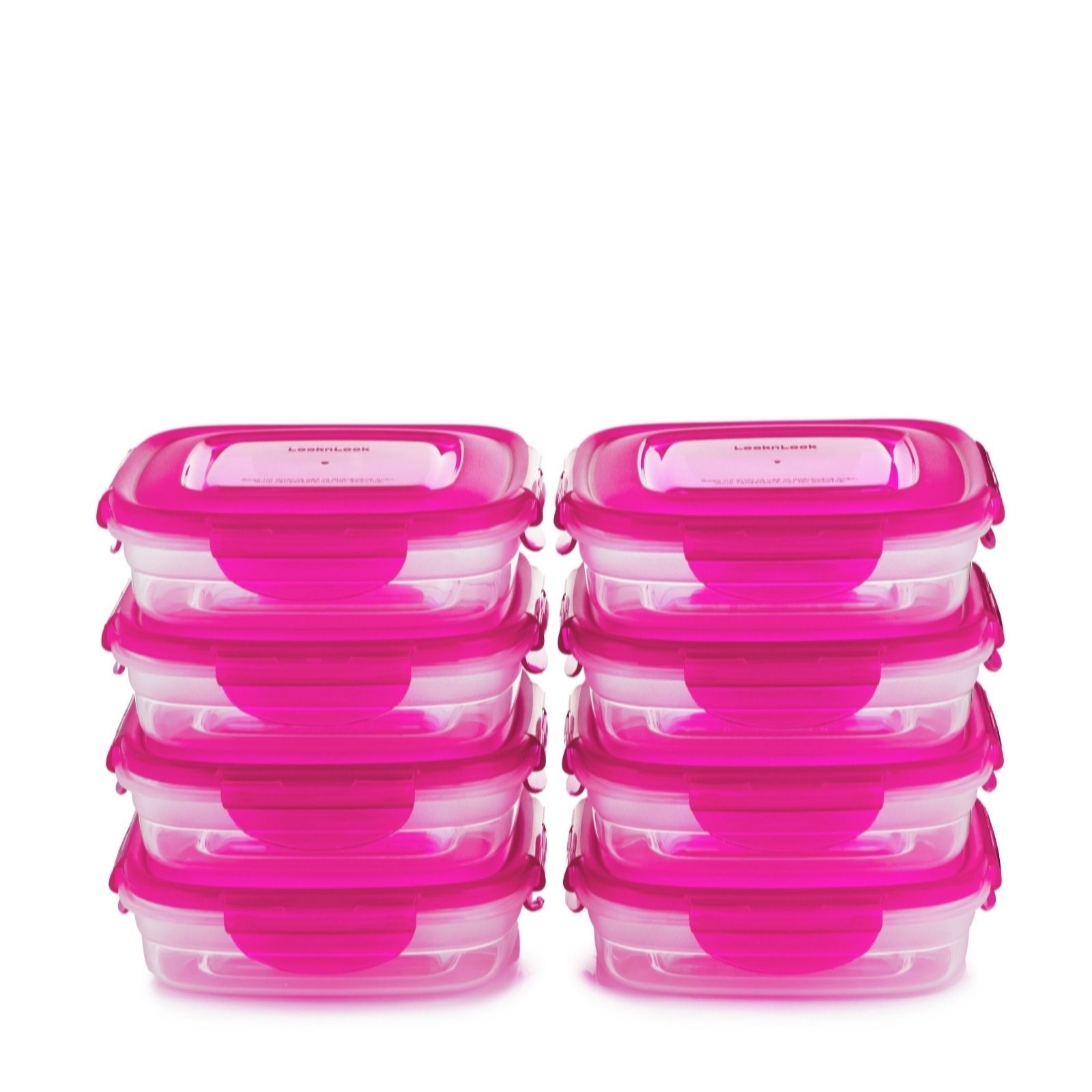 Outlet Lock & Lock Set of 8 Nesting Sandwich Squares - QVC UK