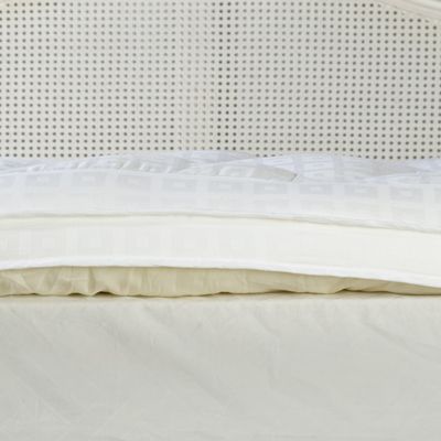 Quilted 9cm Granulated Memory Foam Topper - QVC UK