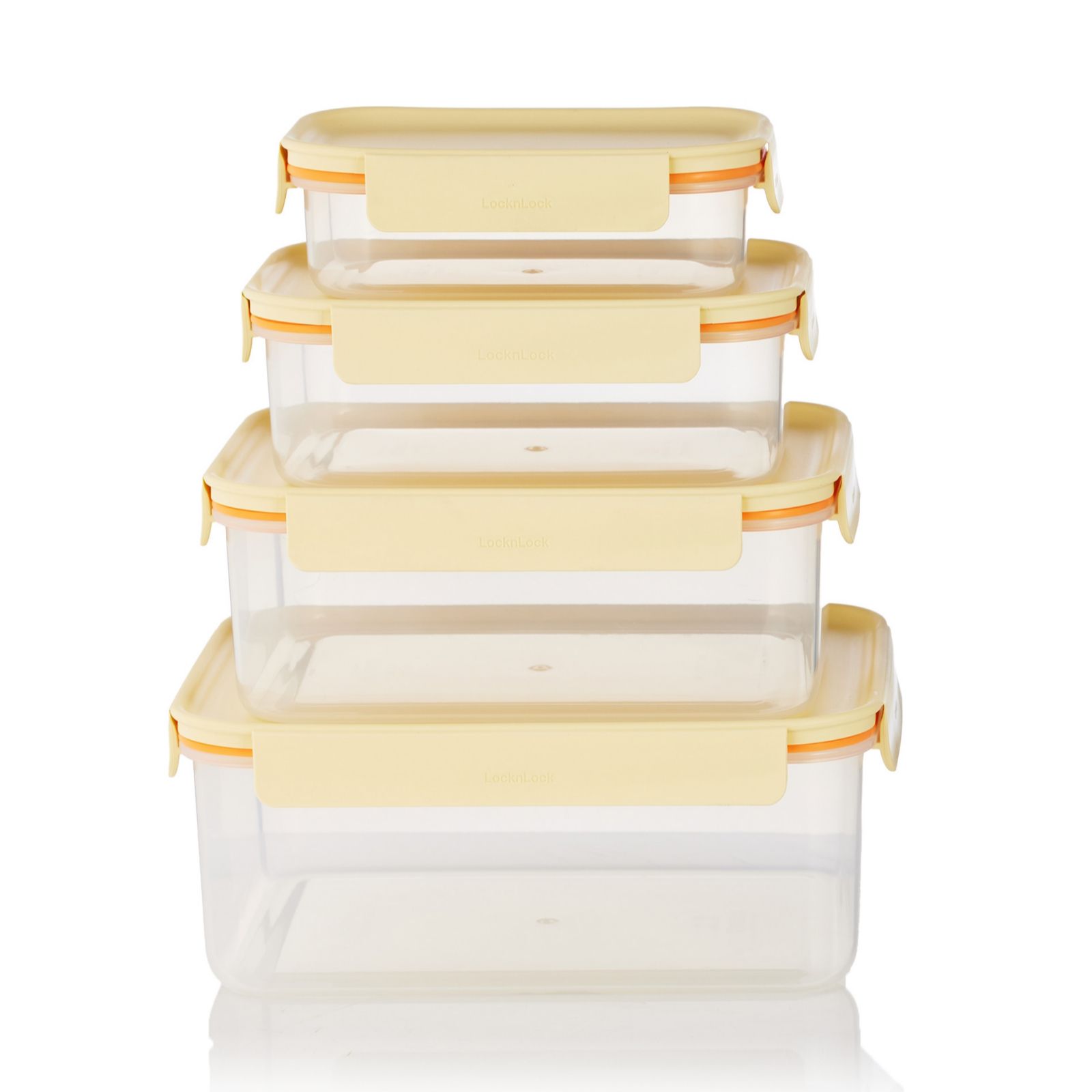 Lock & Lock Set of 8 Nestable Containers Set - QVC UK