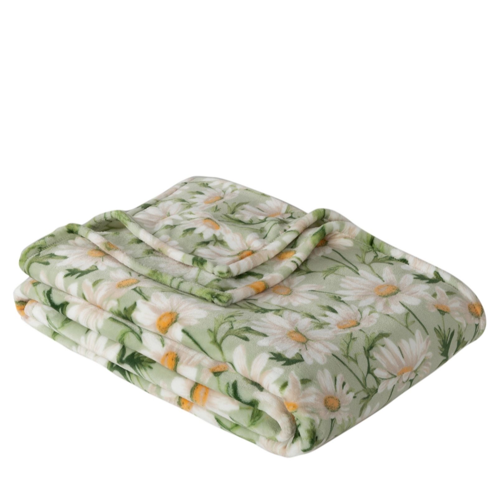 Outlet Cozee Home Velvetsoft Floral Printed Throw in Giftbox - QVC UK