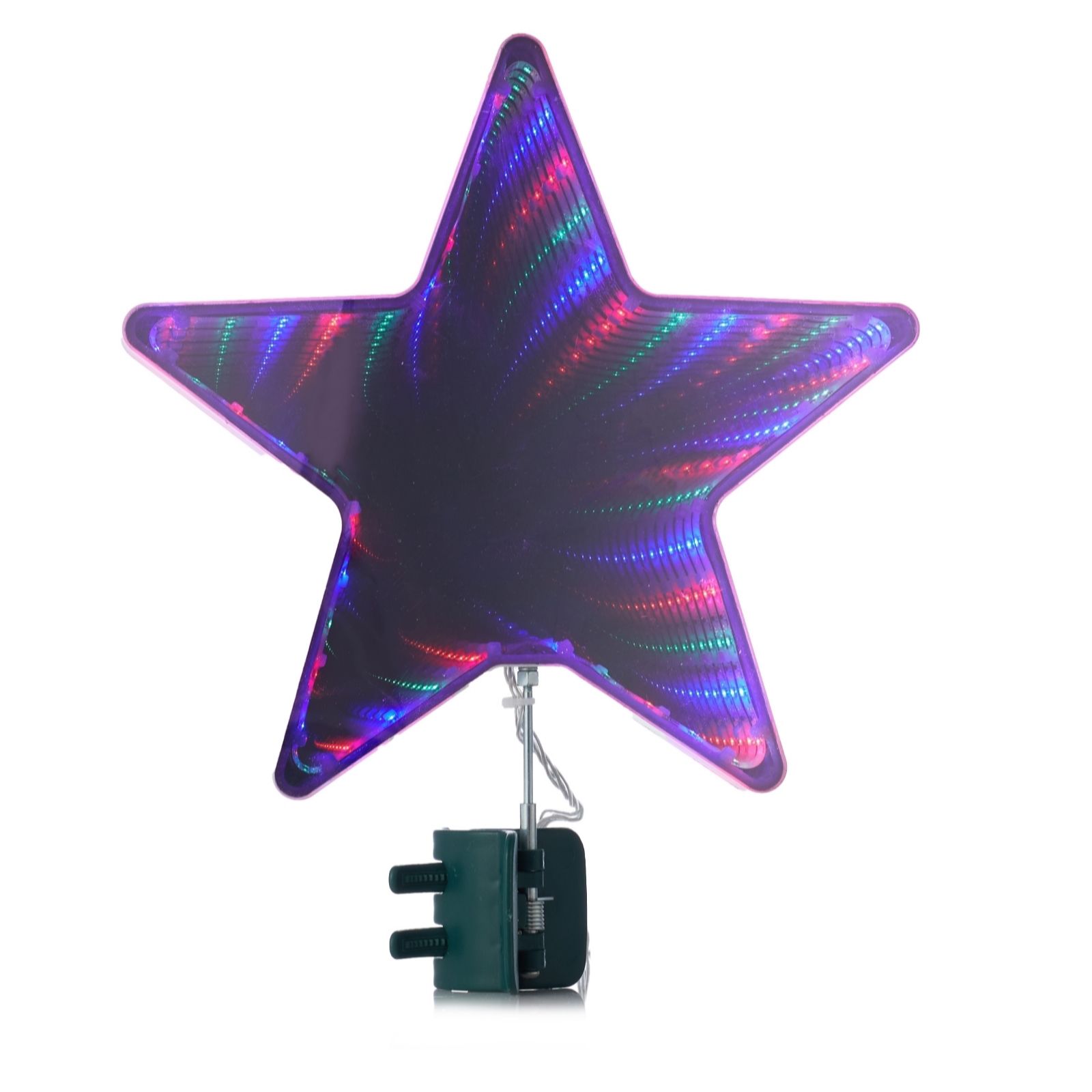 Outlet Santa Express Infinity Star Tree Topper - QVC UK