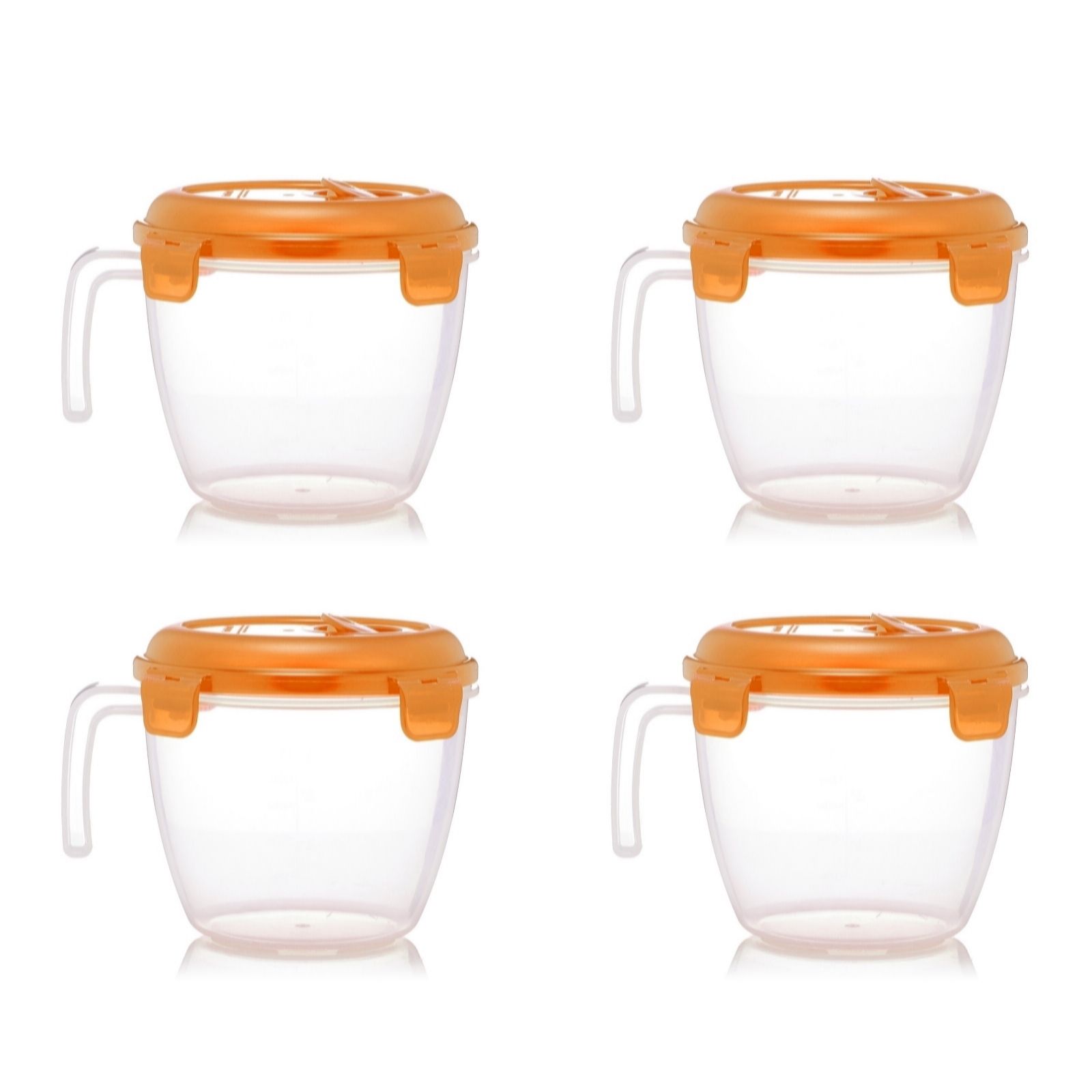 Outlet Lock & Lock Set of 4 Vented Bowls with Handles - QVC UK