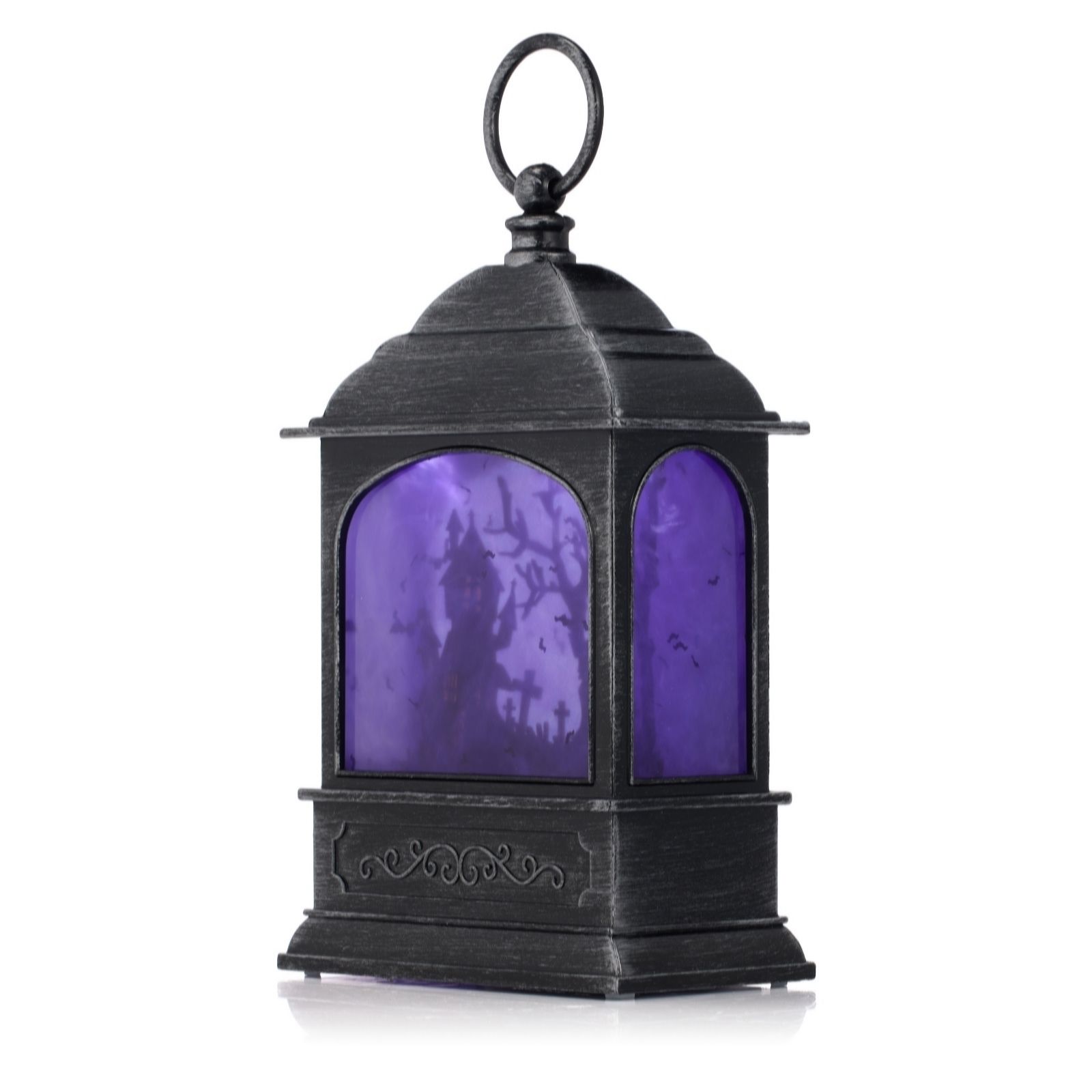 Outlet Home Stories Pre-Lit Haunted House Water Spinner - QVC UK