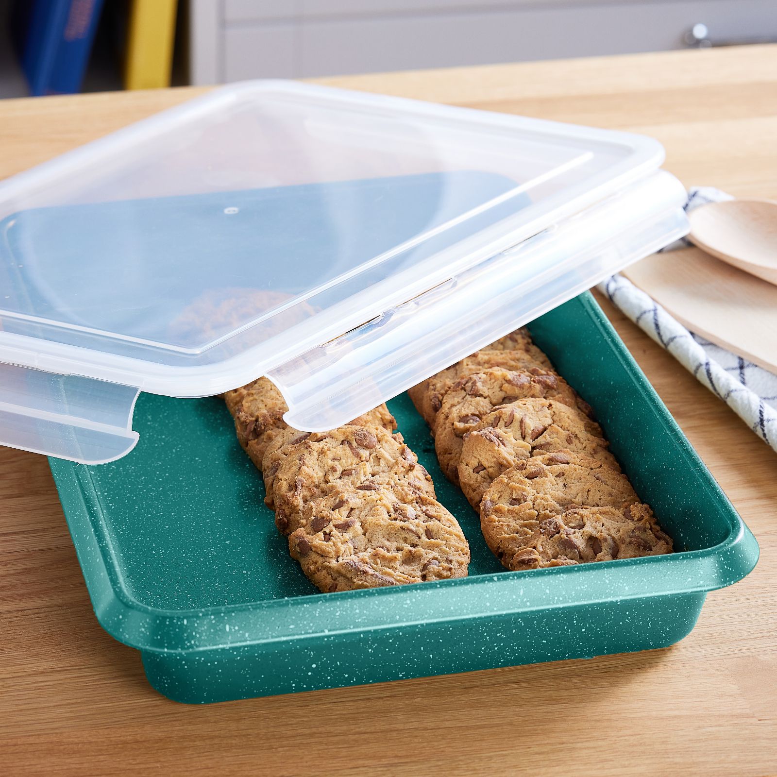 Curtis Stone Set of 2 Dura-pan+ Roast & Bake Store Pan - QVC UK