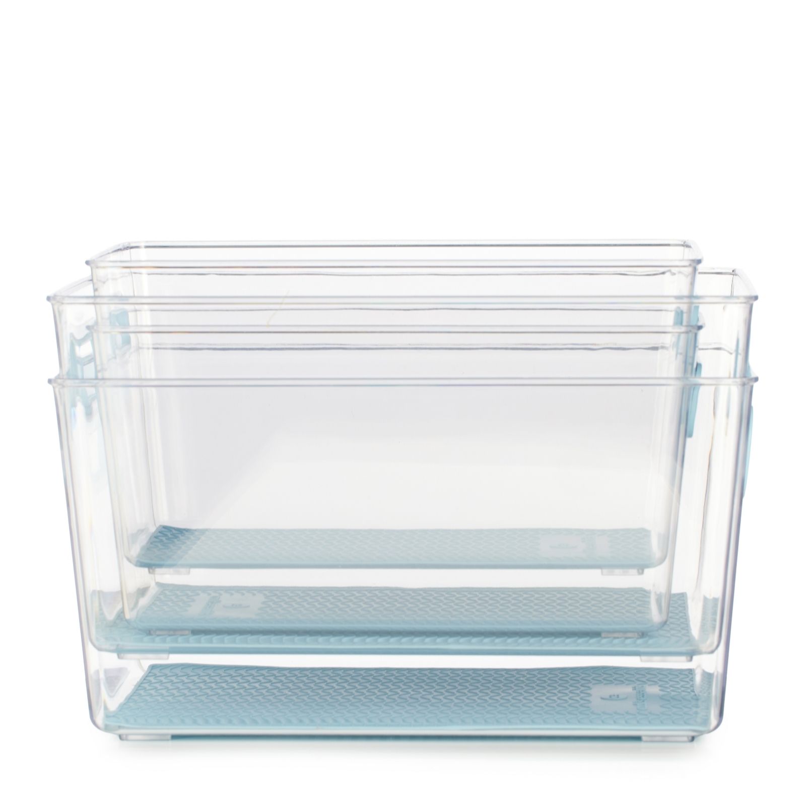Outlet Cook's Essentials Set of 4 Nestable Storage Boxes - QVC UK