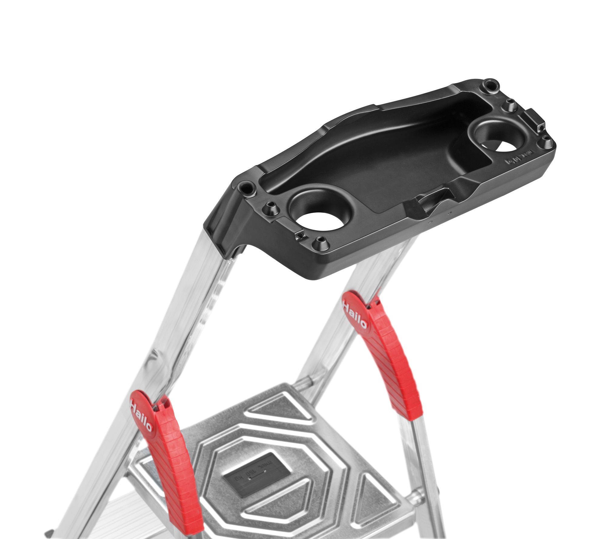 The Hailo L60 ladder 5-Step Aluminum Step Ladder - QVC.com