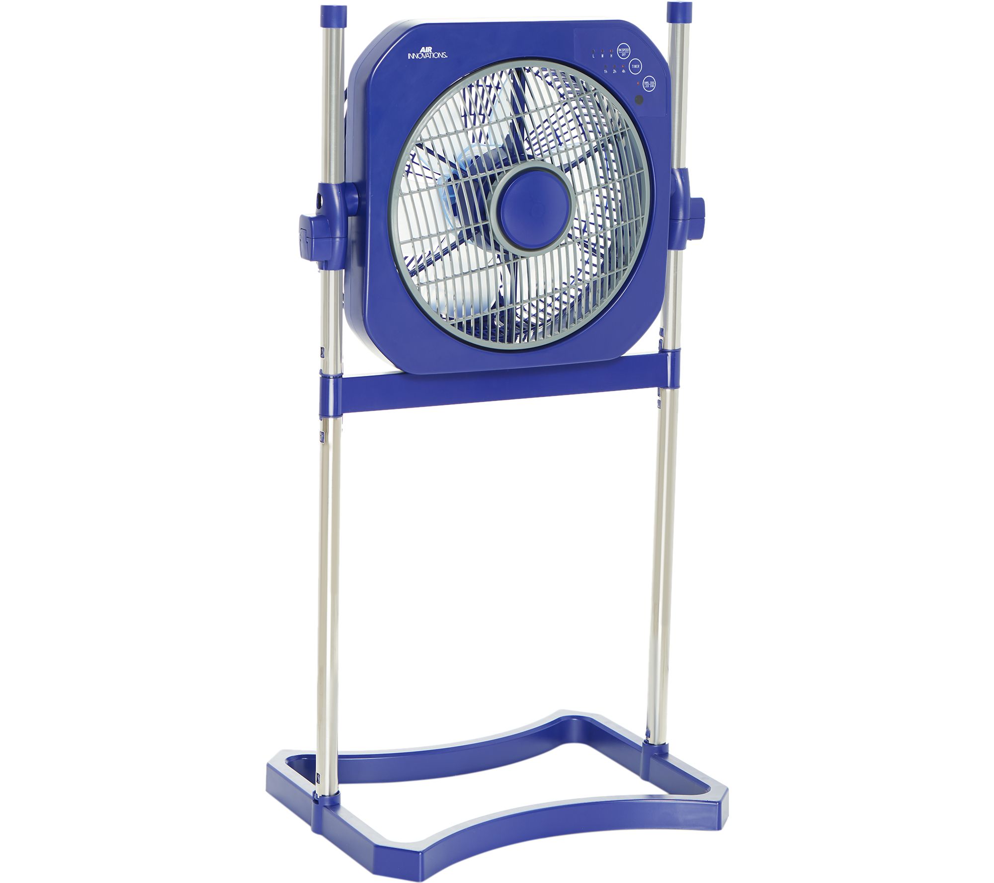 "As Is" Air Innovations 12" Swirl Cool Tabletop/Stand Fan with Remote ...