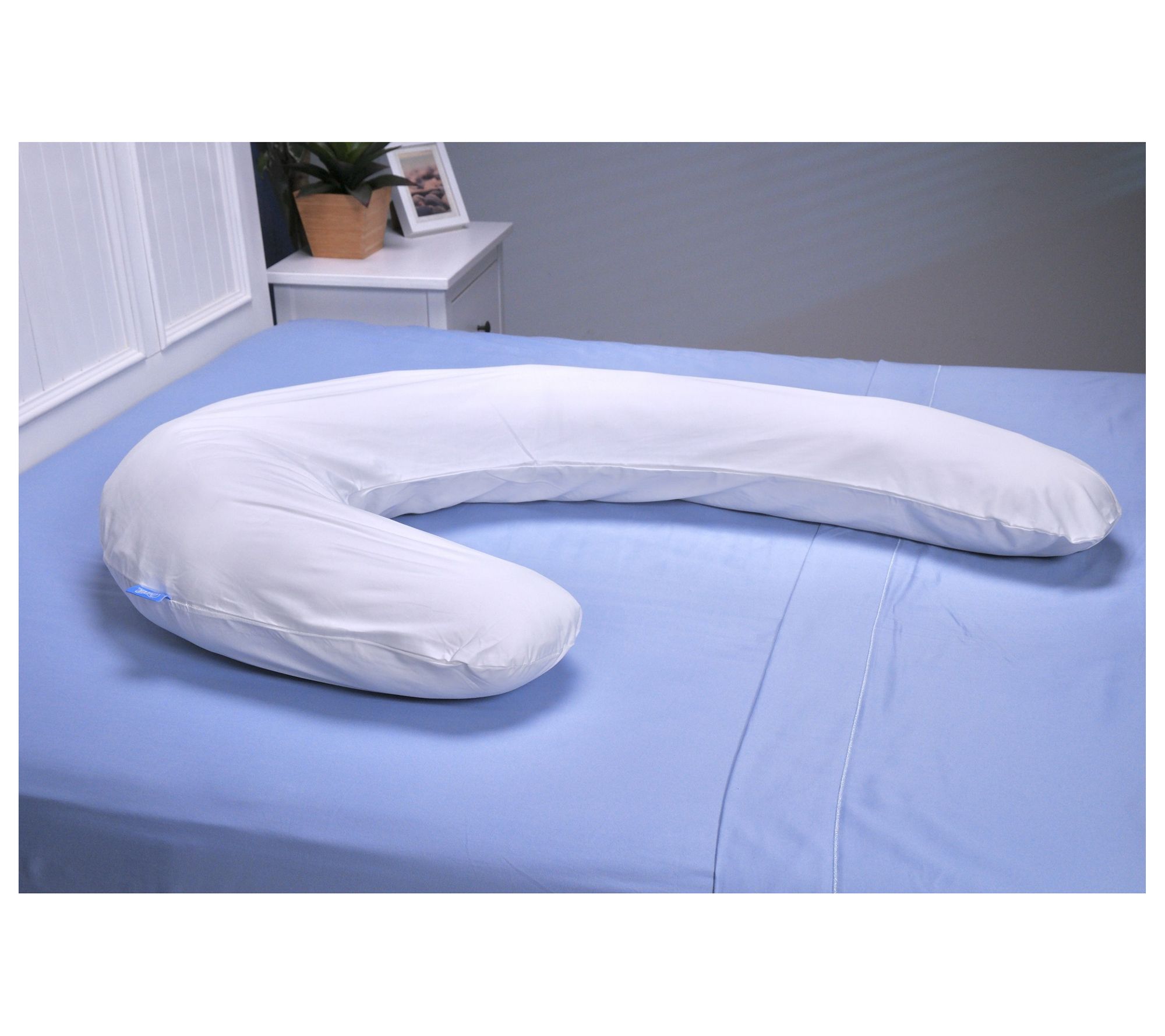 Contour Products Swan Full Body Pillow Case - QVC.com
