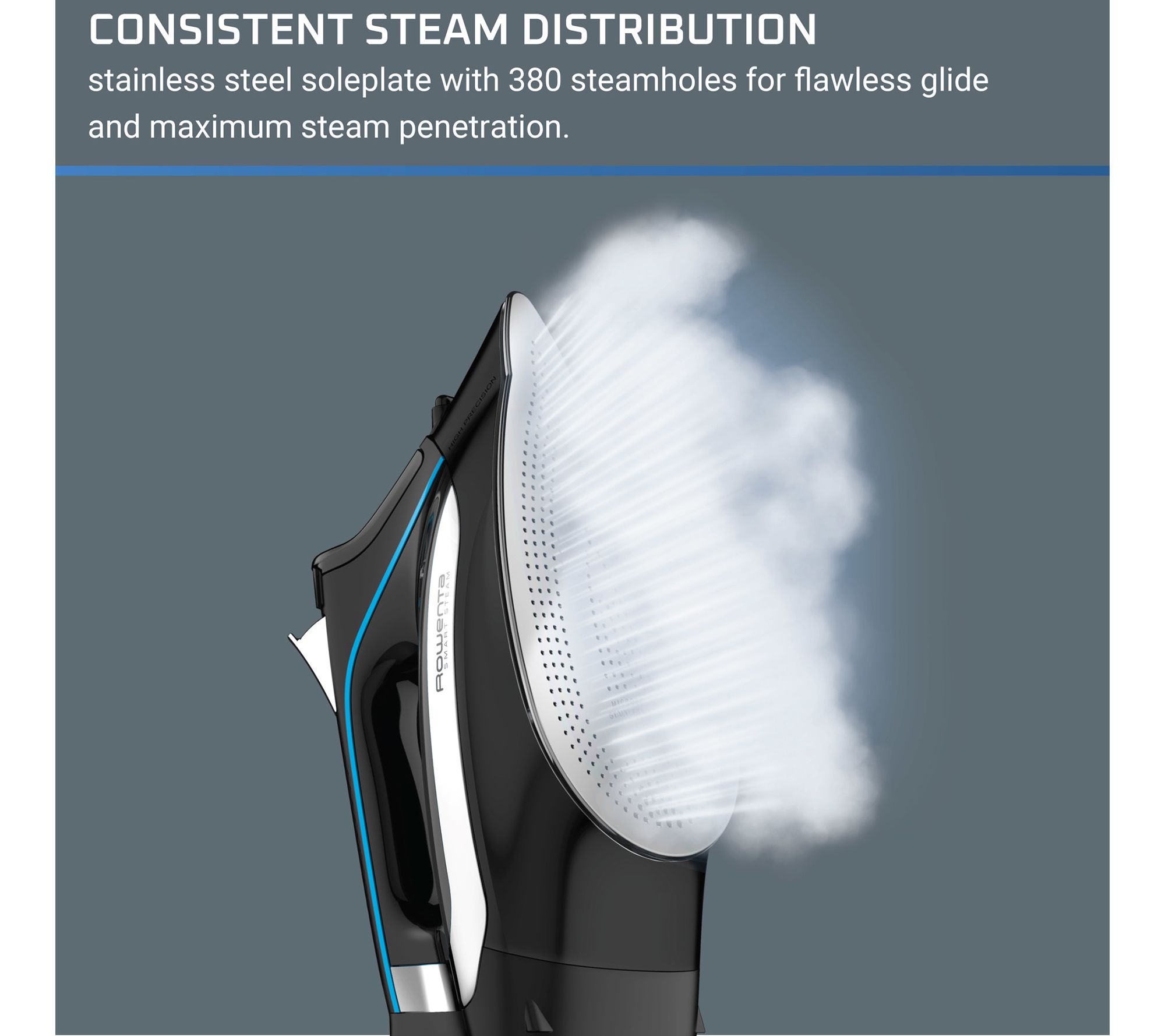 Rowenta Smart Temp Steam Care Iron - QVC.com