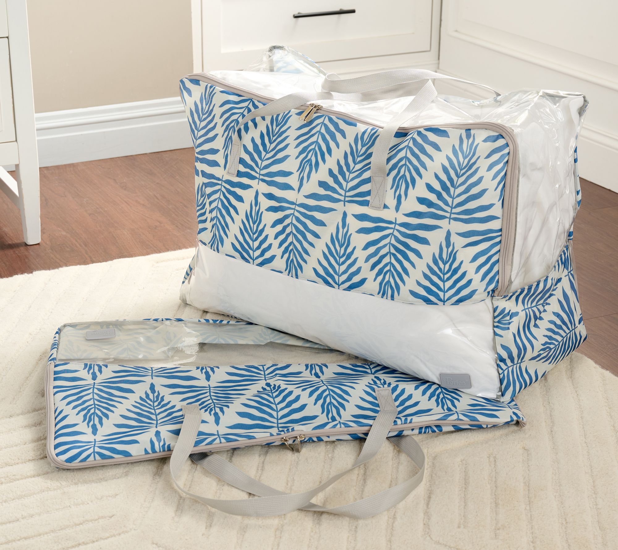 Periea Set of 2 Storage Bags with Zip Closure - QVC.com
