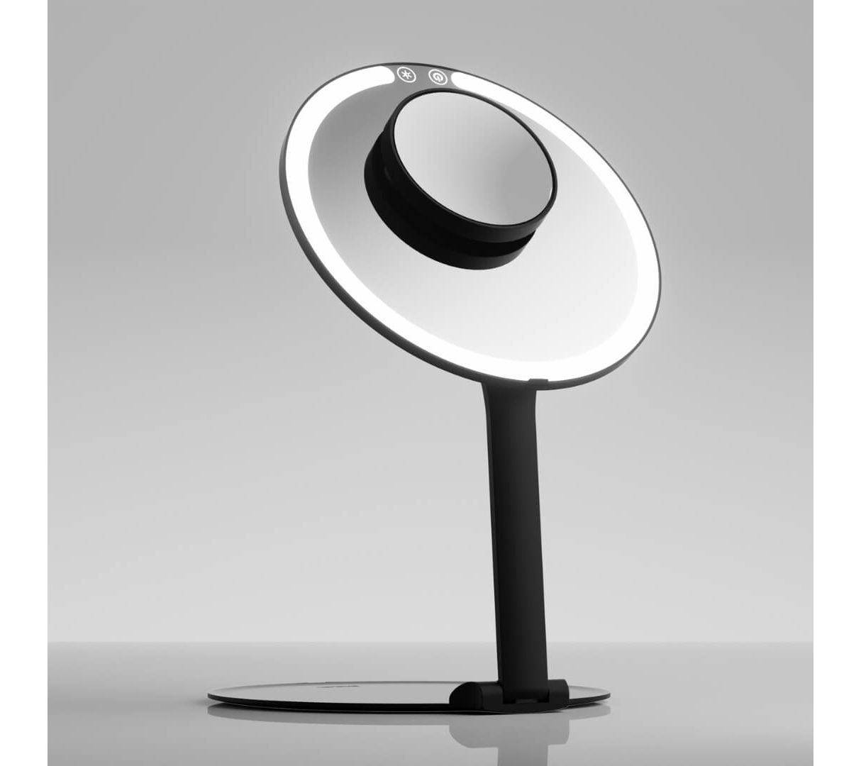 Fancii Abigail Slim Travel Vanity Mirror 1X + Attachable 10x - QVC.com