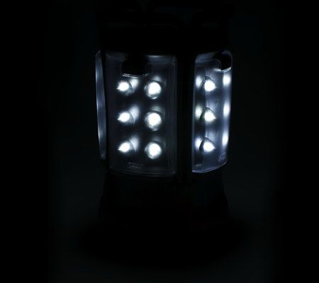 Coleman Rechargeable Quad Lantern w/24 LED Lights - QVC.com
