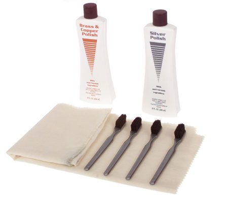Fuller Brush Silver, Brass & Copper Polishing Kit - QVC.com
