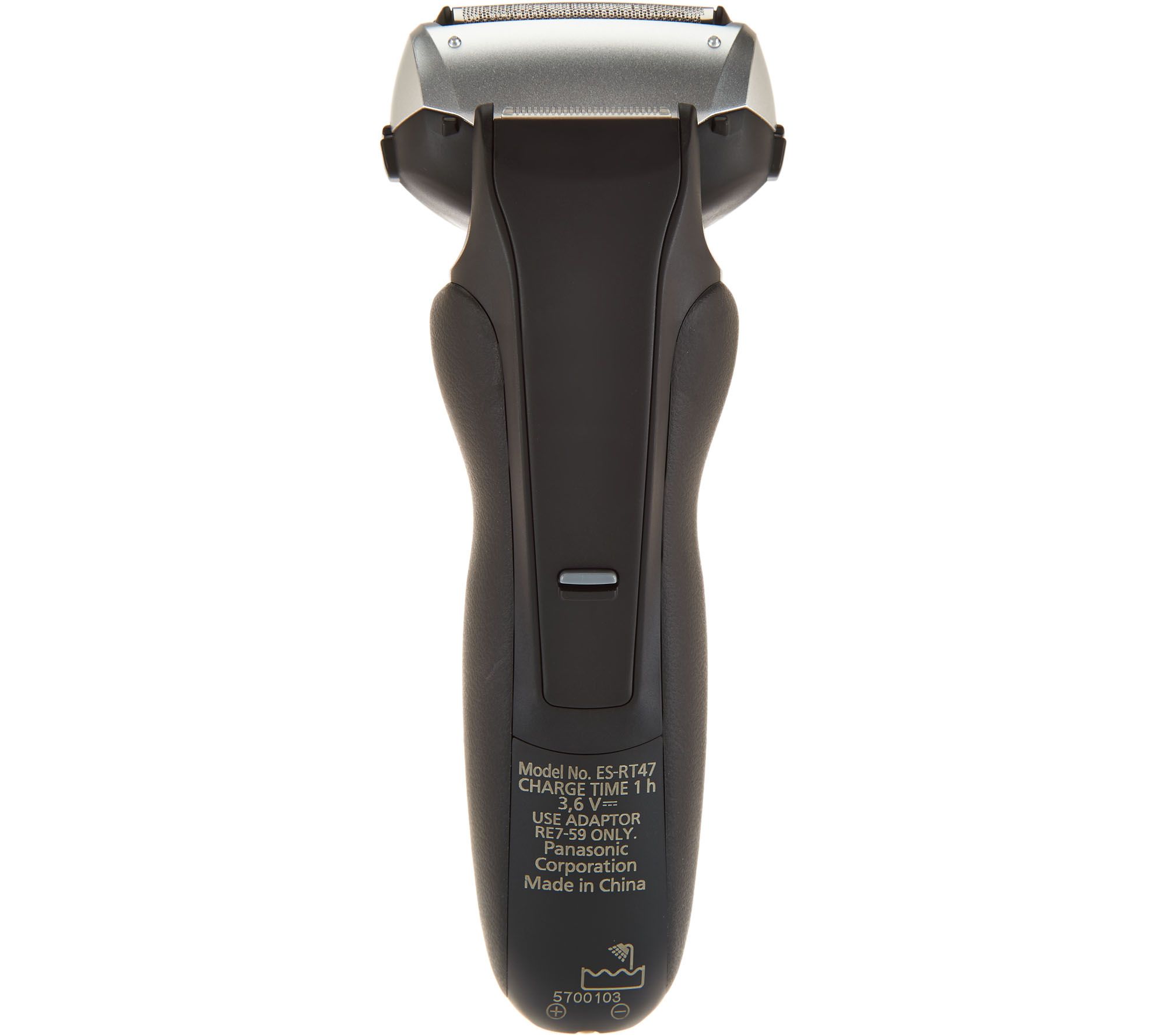 Panasonic Mens 3 Blade Wet / Dry Electric Shaver and Trimmer - QVC.com