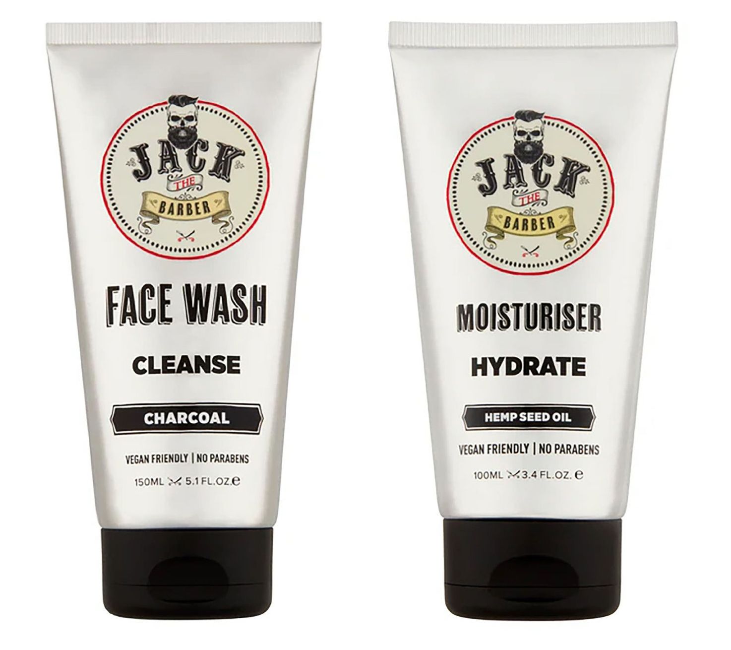 Jack the Barber Face Wash and Moisturizer Kit - QVC.com