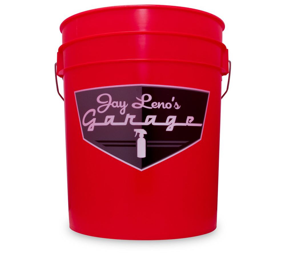 Jay Leno's Garage 4-Piece Wash Bucket and Tools Kit - QVC.com