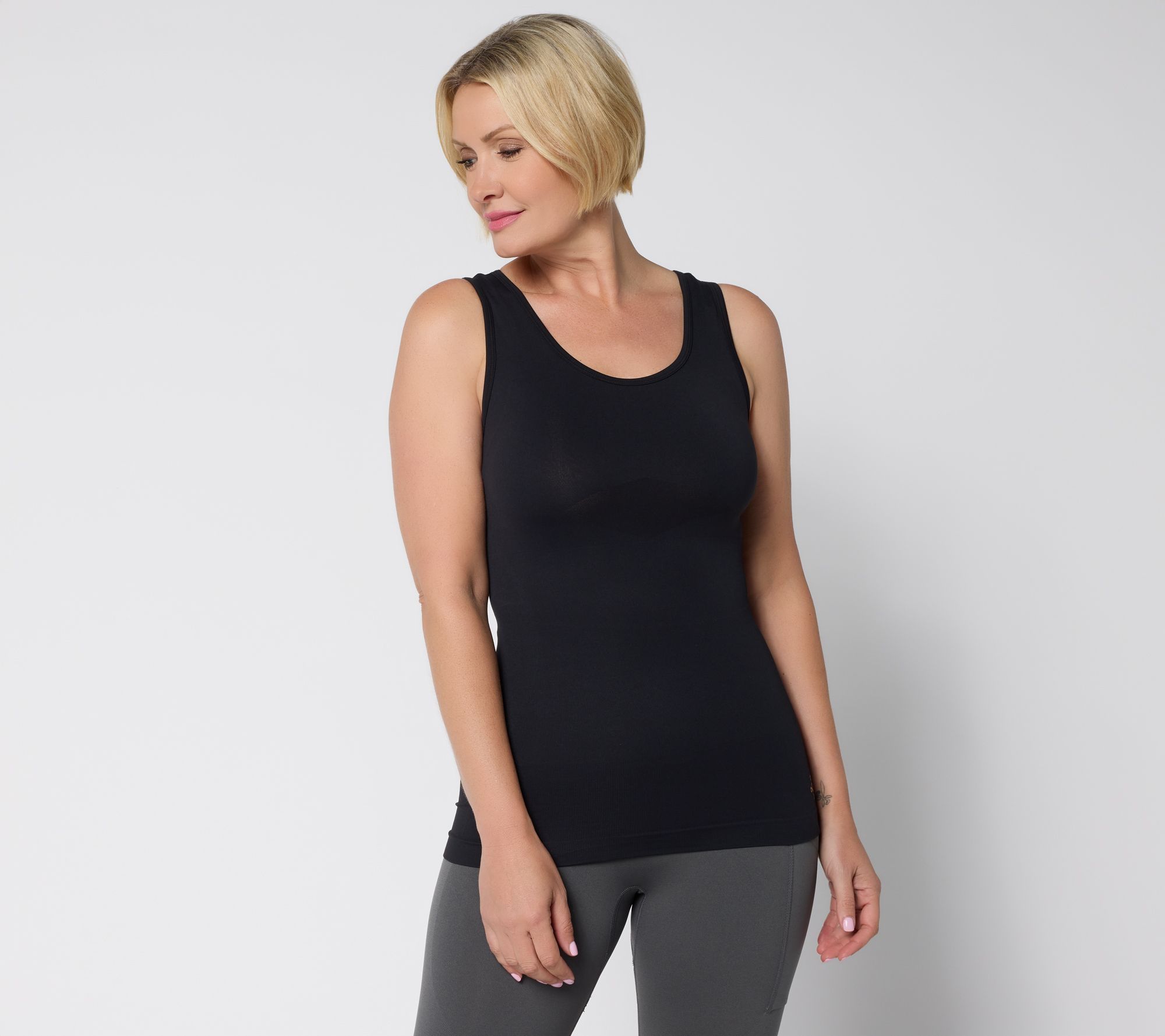 Tommie Copper Slimming Relief Compression Tank - QVC.com