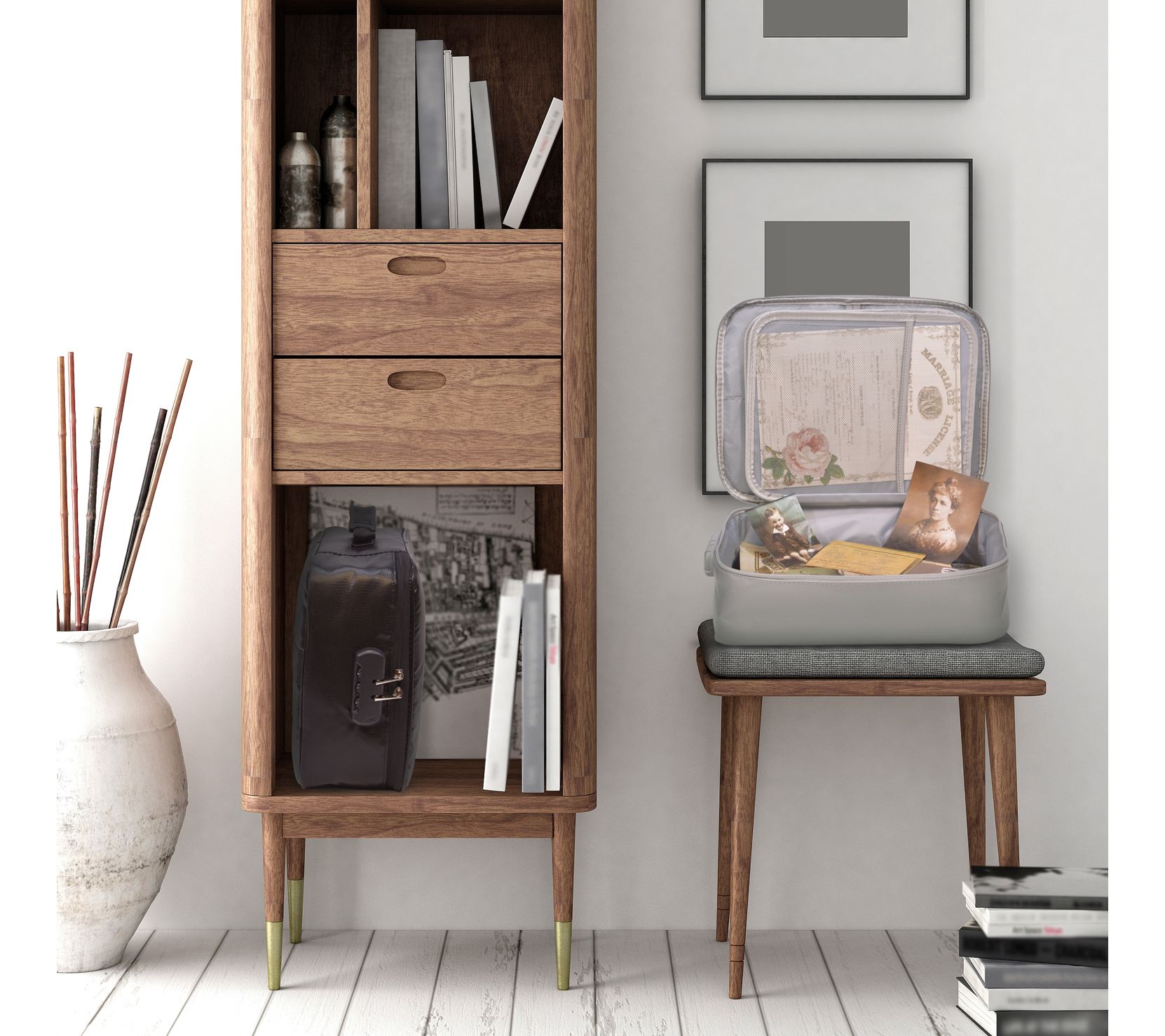 SecureBrite Fireproof Keepsake Box with Lock - QVC.com